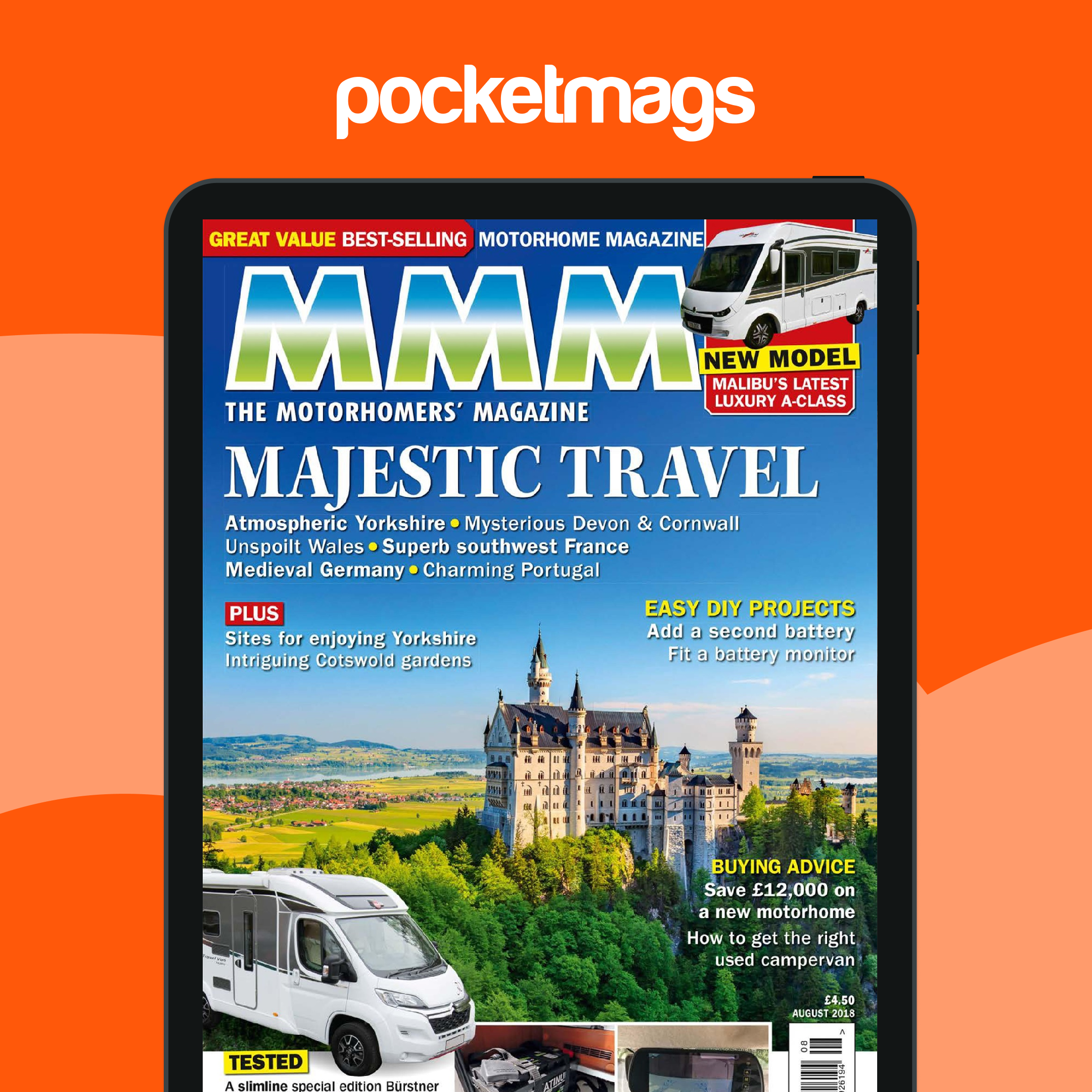 MMM magazine - Majestic Travel issue - August 2018 Back Issue