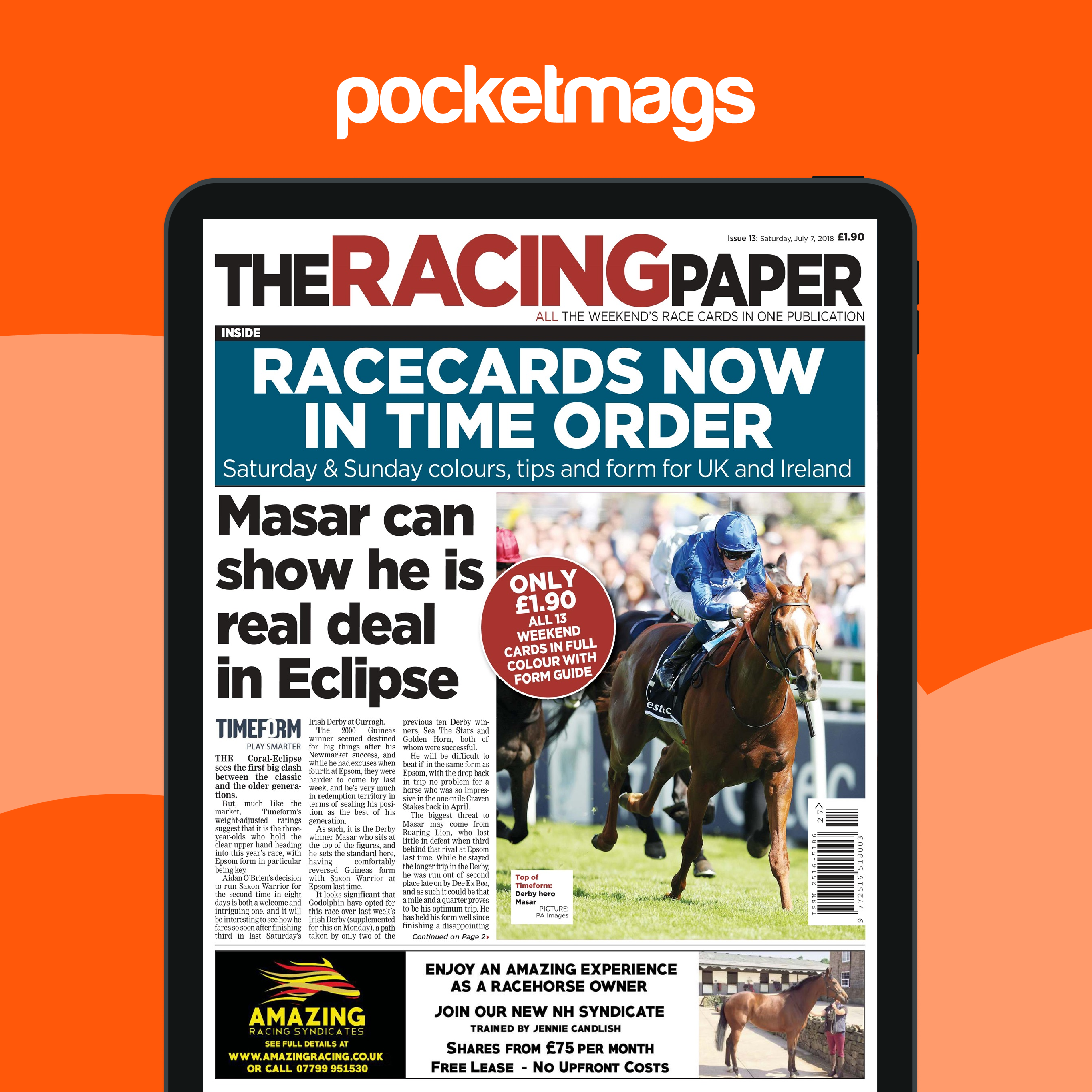 The Racing Paper Magazine - 7th July 2018 Edición anterior