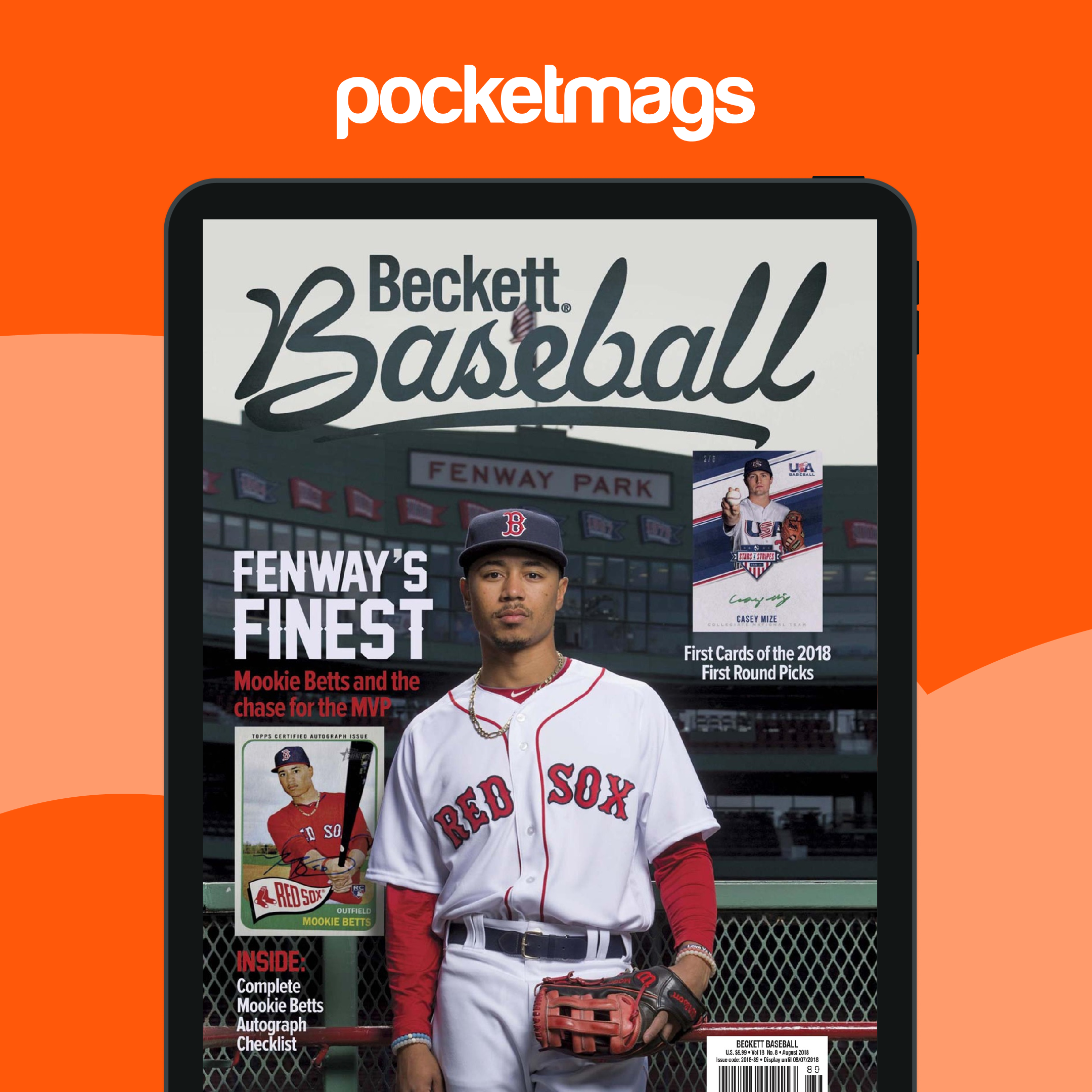 Beckett Baseball Magazine - August 2018 Back Issue