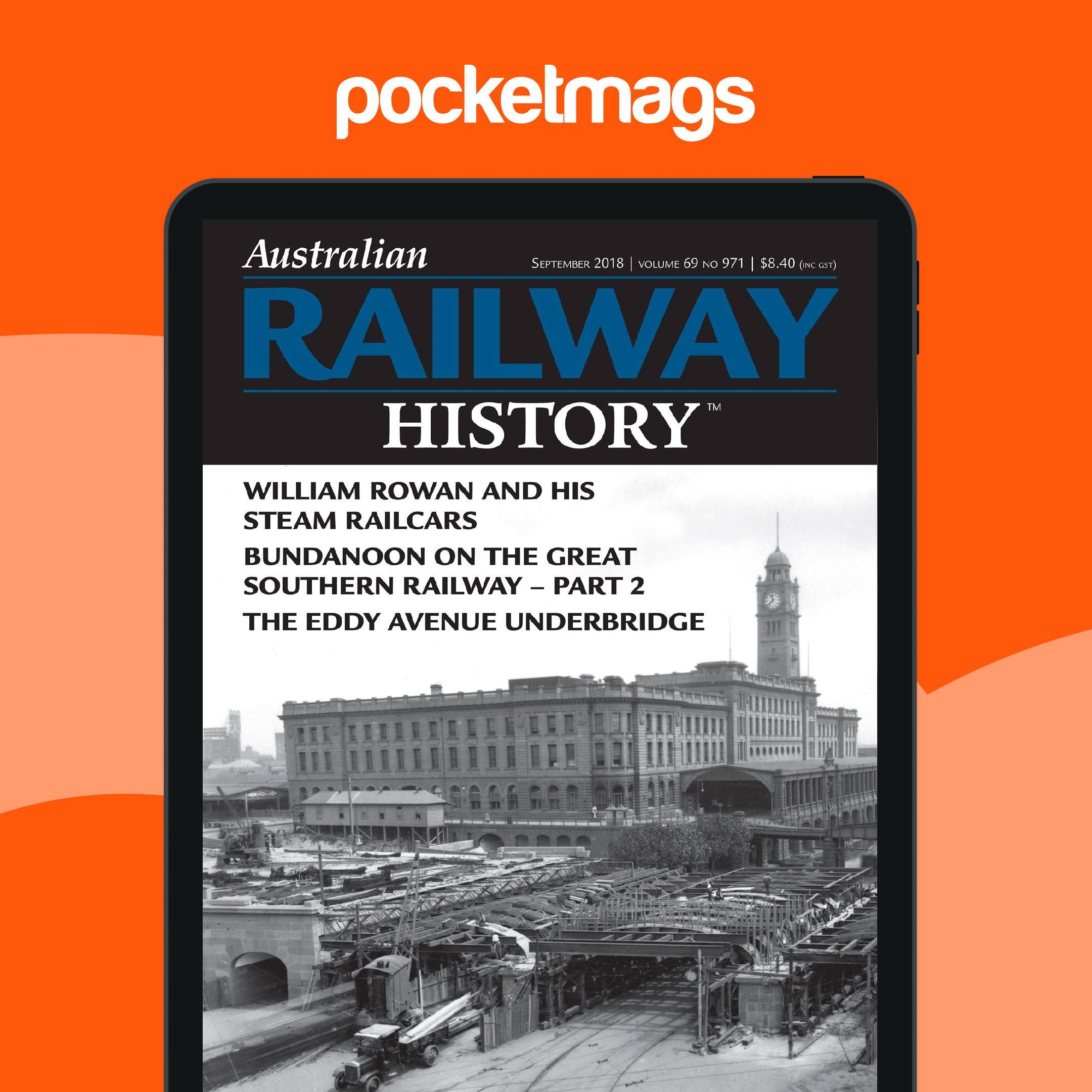Australian Railway History Magazine - September 2018 Edición anterior