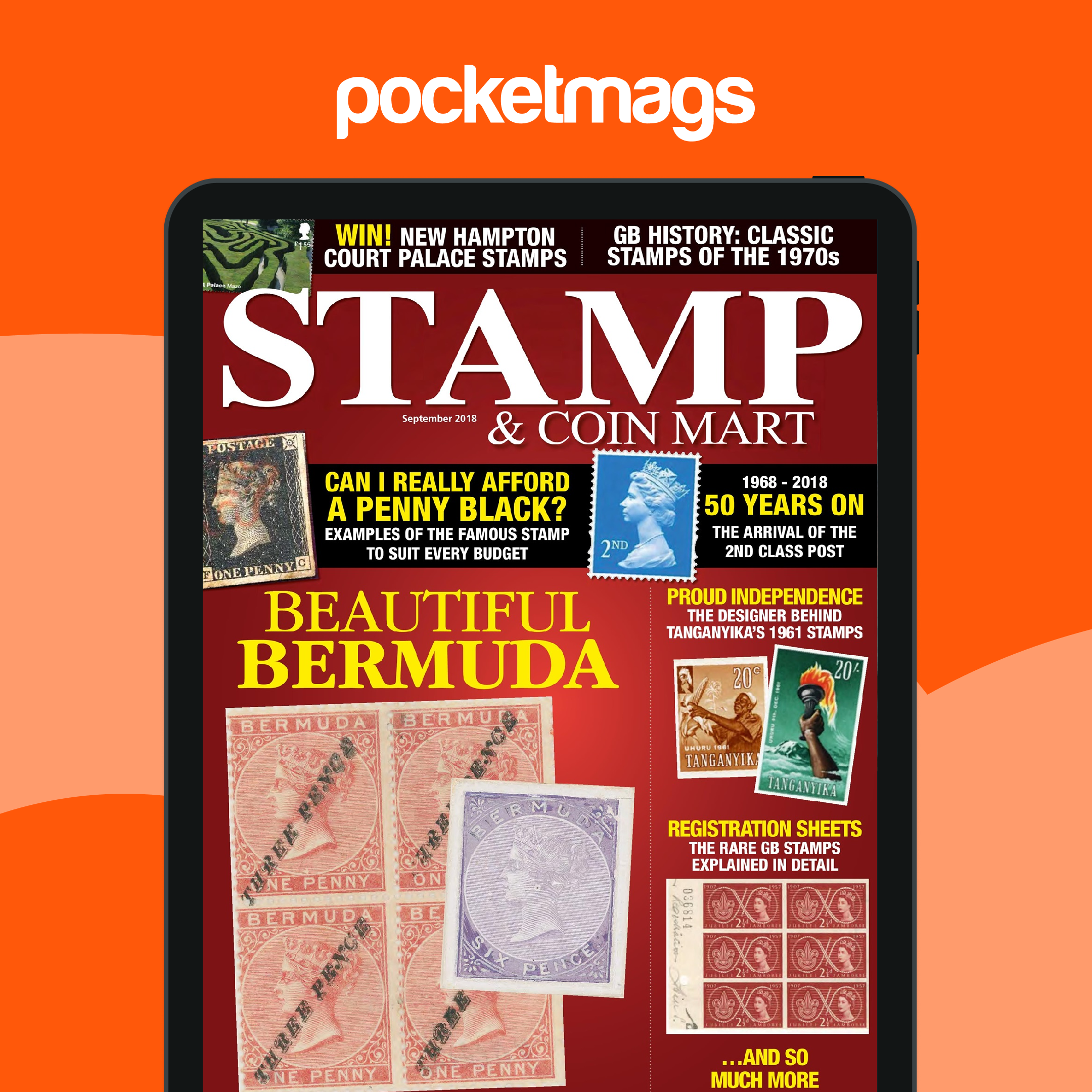 Stamp Collector Magazine - September 2018 Edición anterior