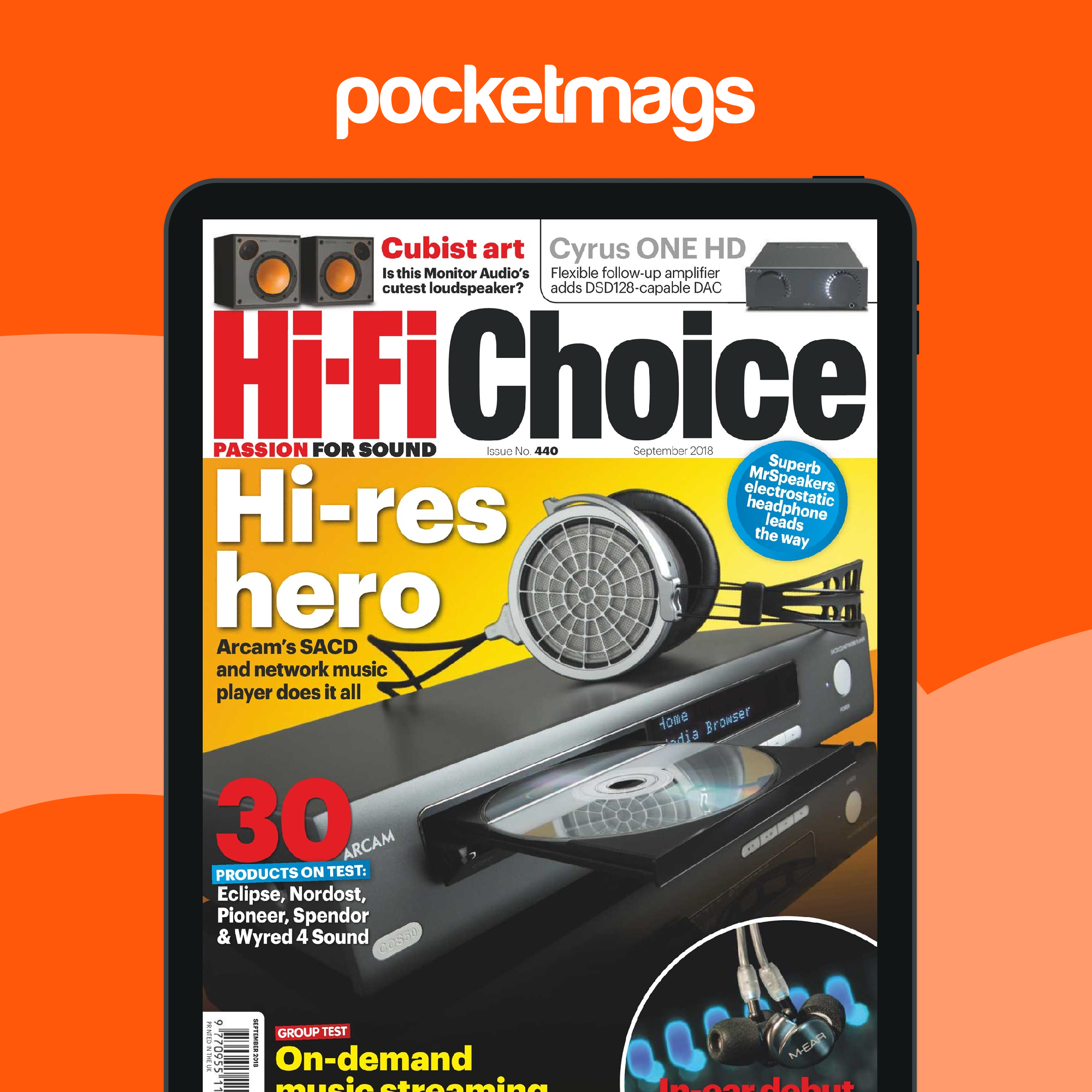Hi-Fi Choice Magazine - Sep-18 Back Issue