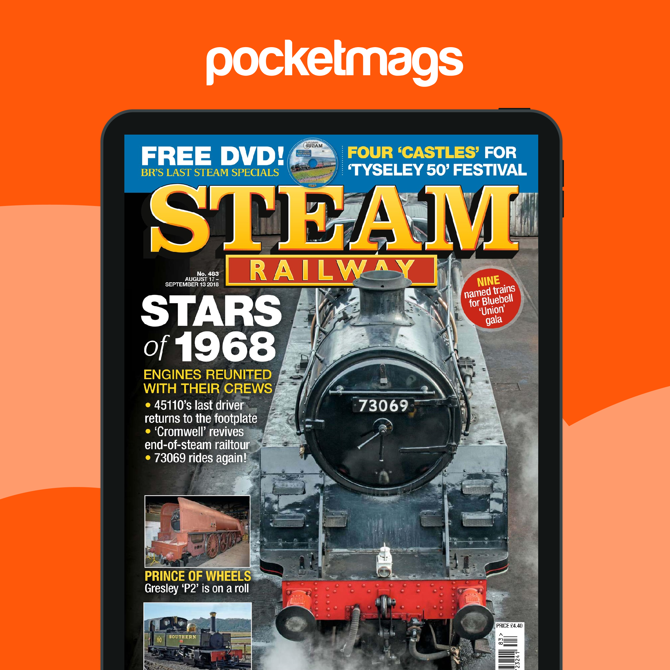 Steam Railway Magazine - Issue 483 Back Issue