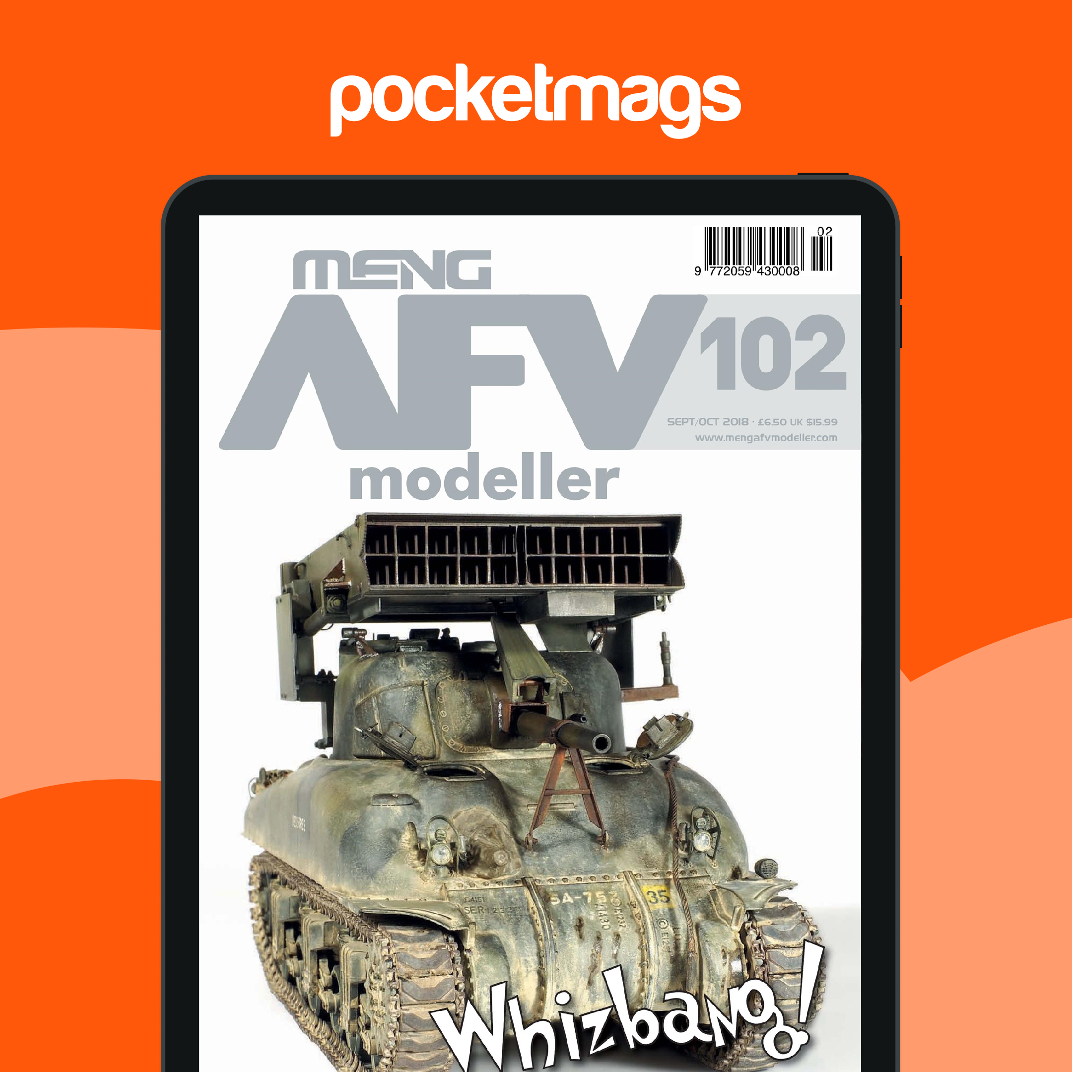 Meng AFV Modeller Magazine - AFV102 Edición anterior