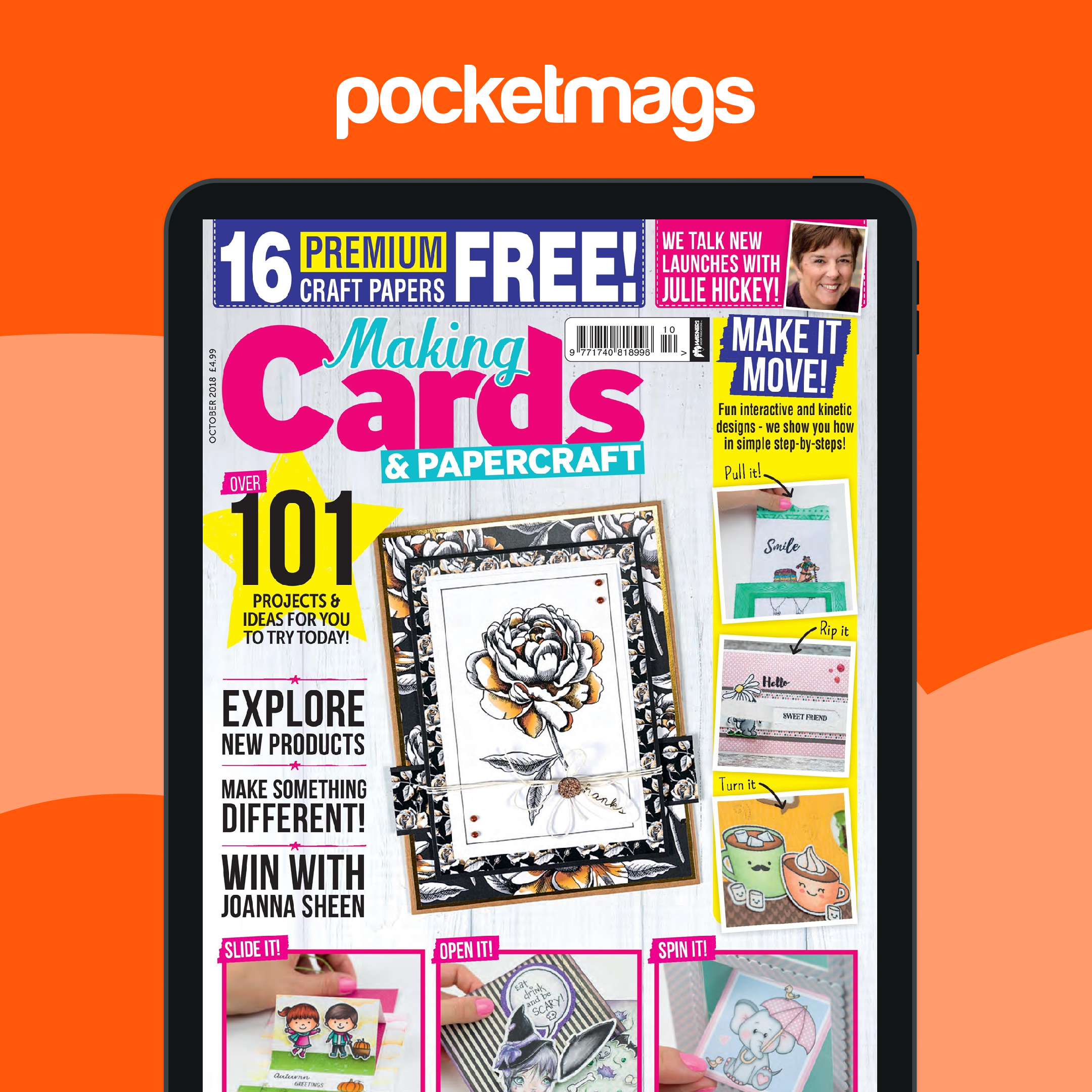Making Cards & Papercraft Magazine - October 2018 Edición anterior