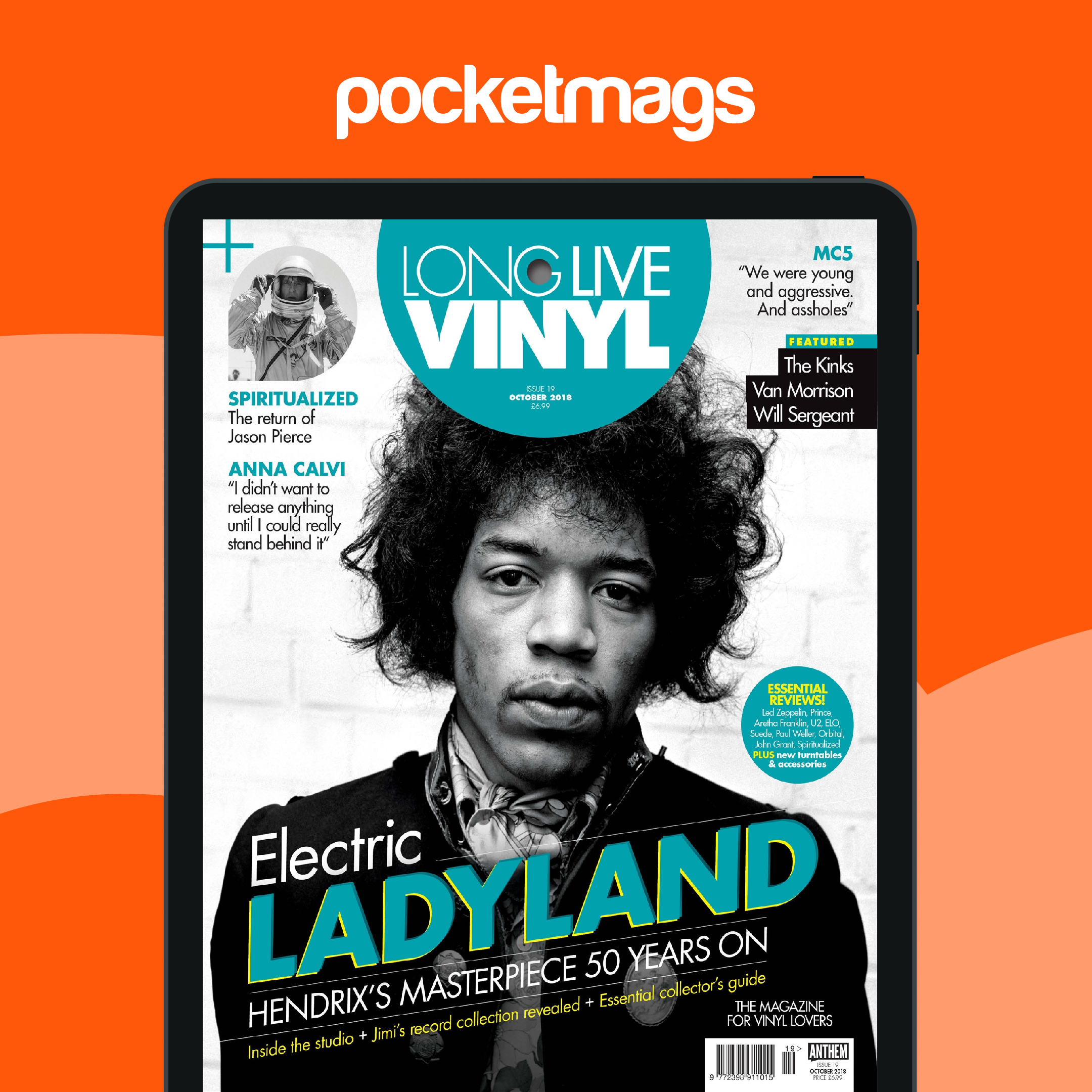 Long Live Vinyl Magazine - Oct-18 Back Issue