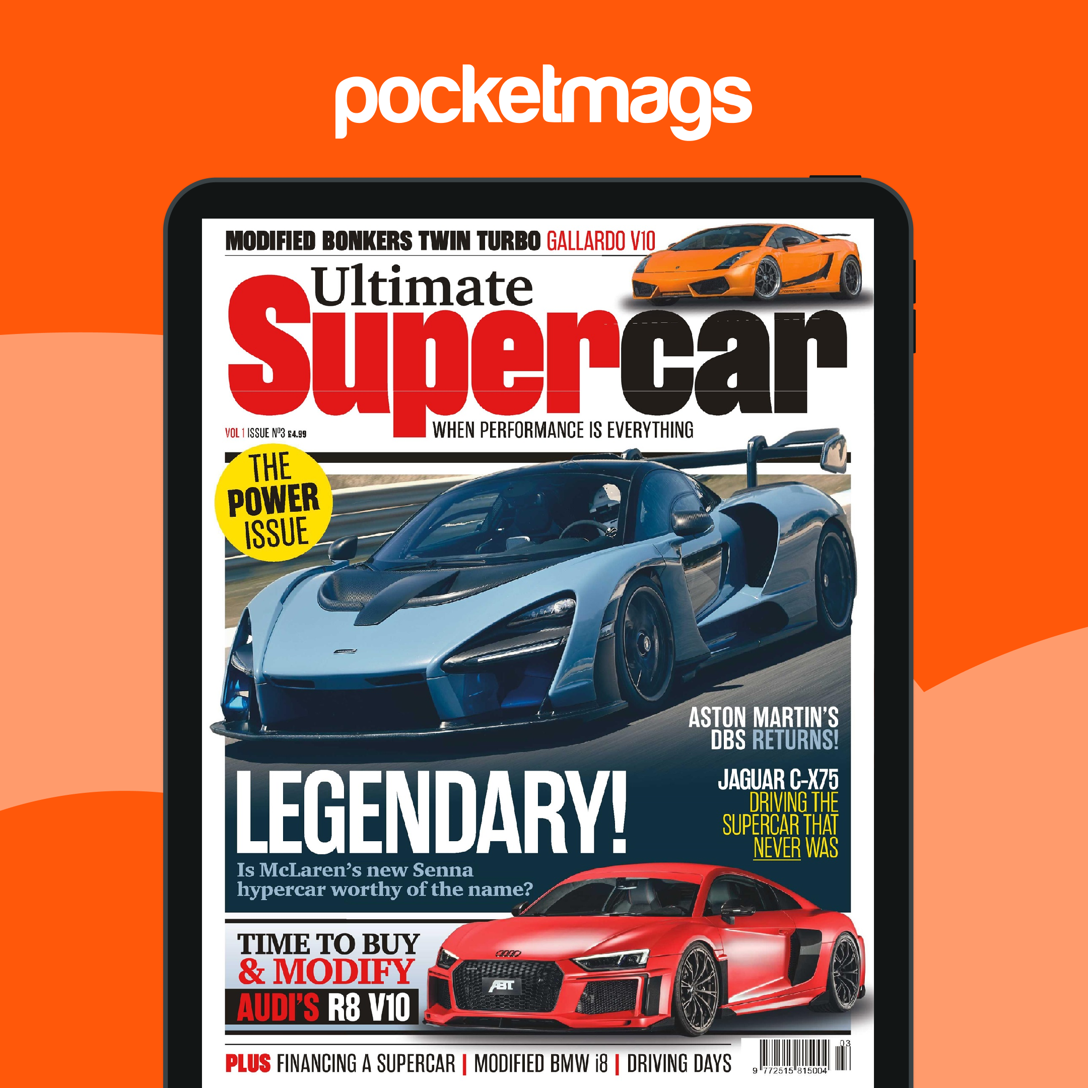 Ultimate Supercar Magazine - Volume 1 Issue 3 Edição anterior