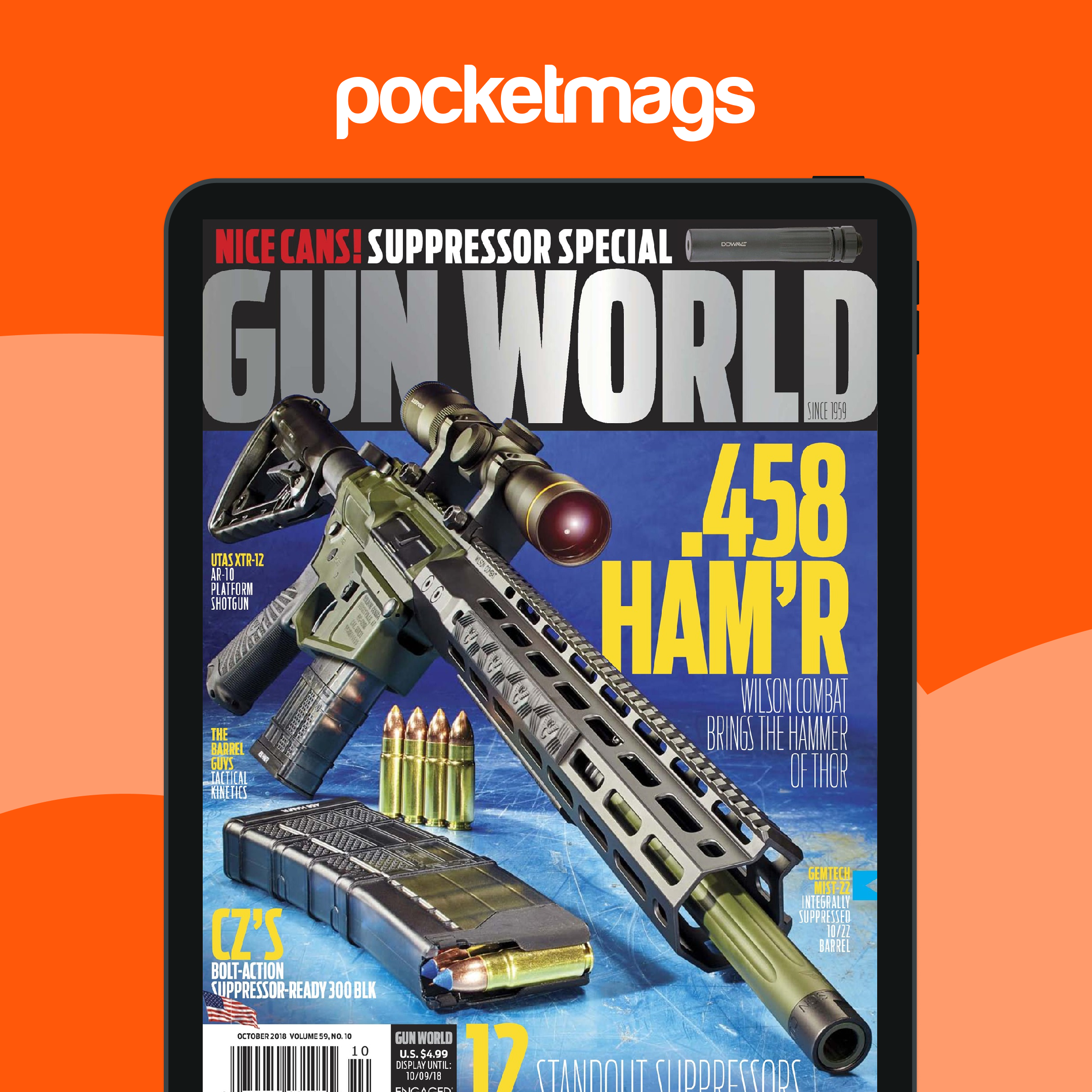 Gun World Magazine - October 2018 Back Issue
