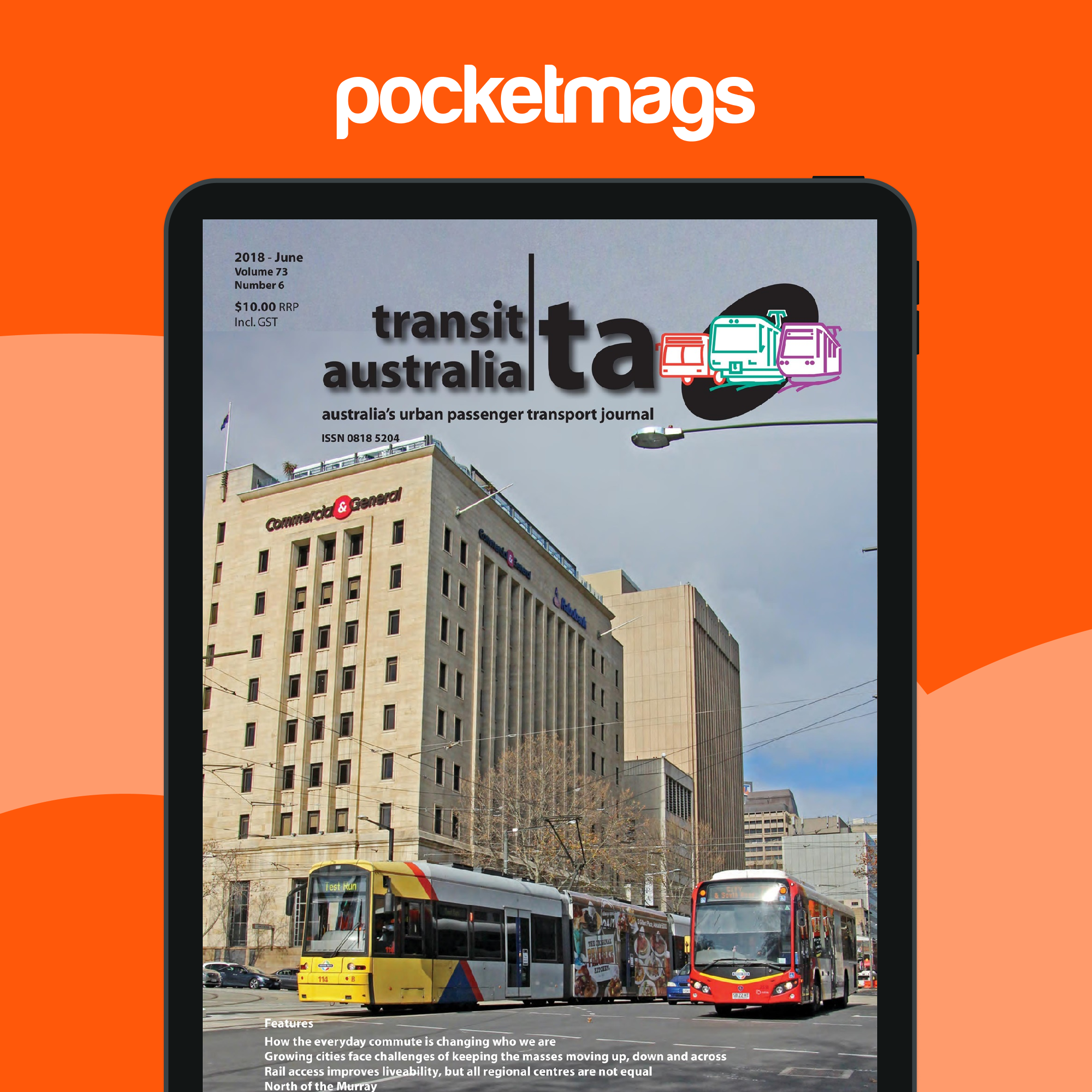 Transit Australia Magazine Subscriptions and June 2018 Issue
