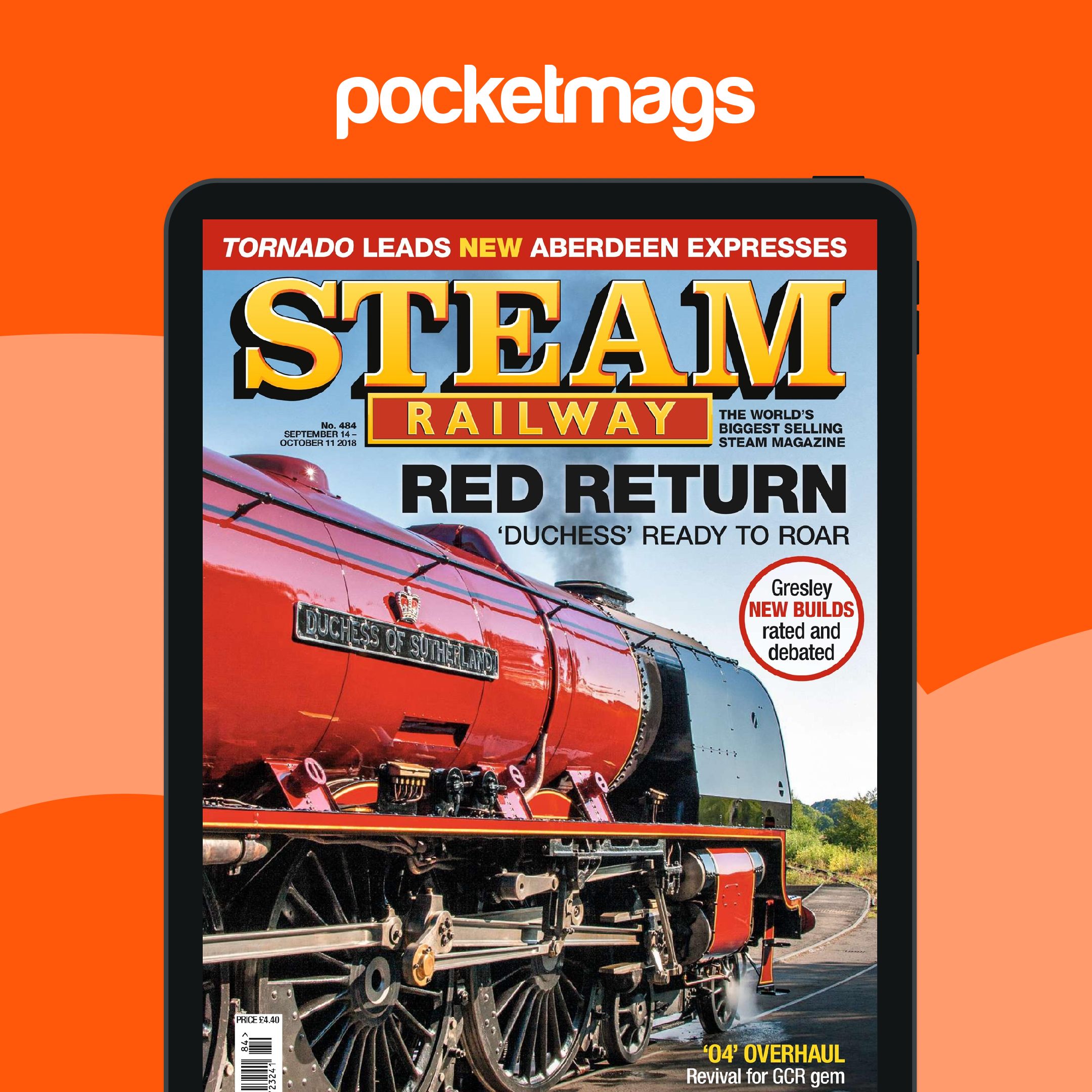 Steam Railway Magazine - Issue 484 Back Issue