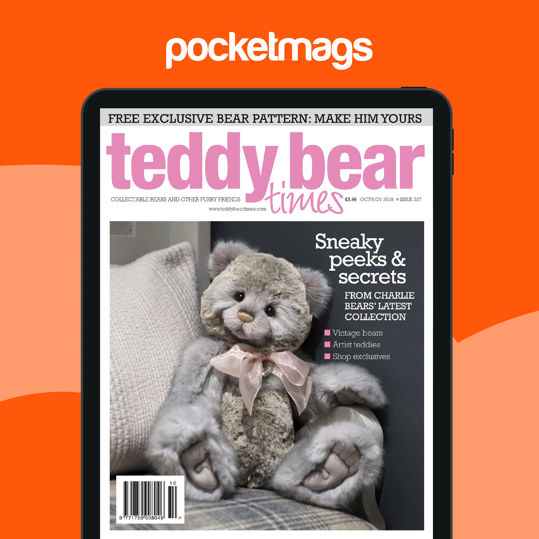 Teddy Bear Times Magazine - Issue 237 Edición anterior