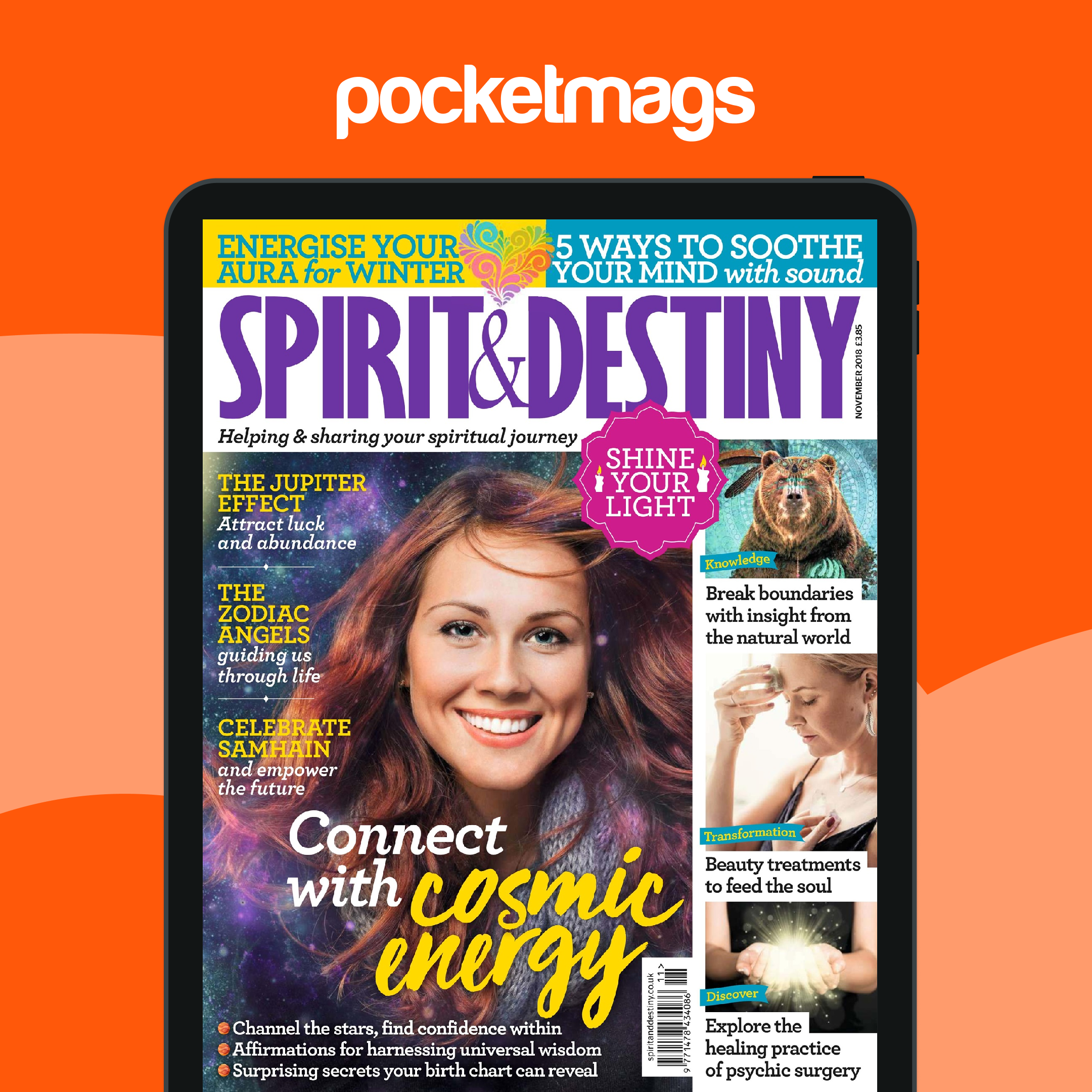 Spirit & Destiny Magazine - November 2018 Back Issue