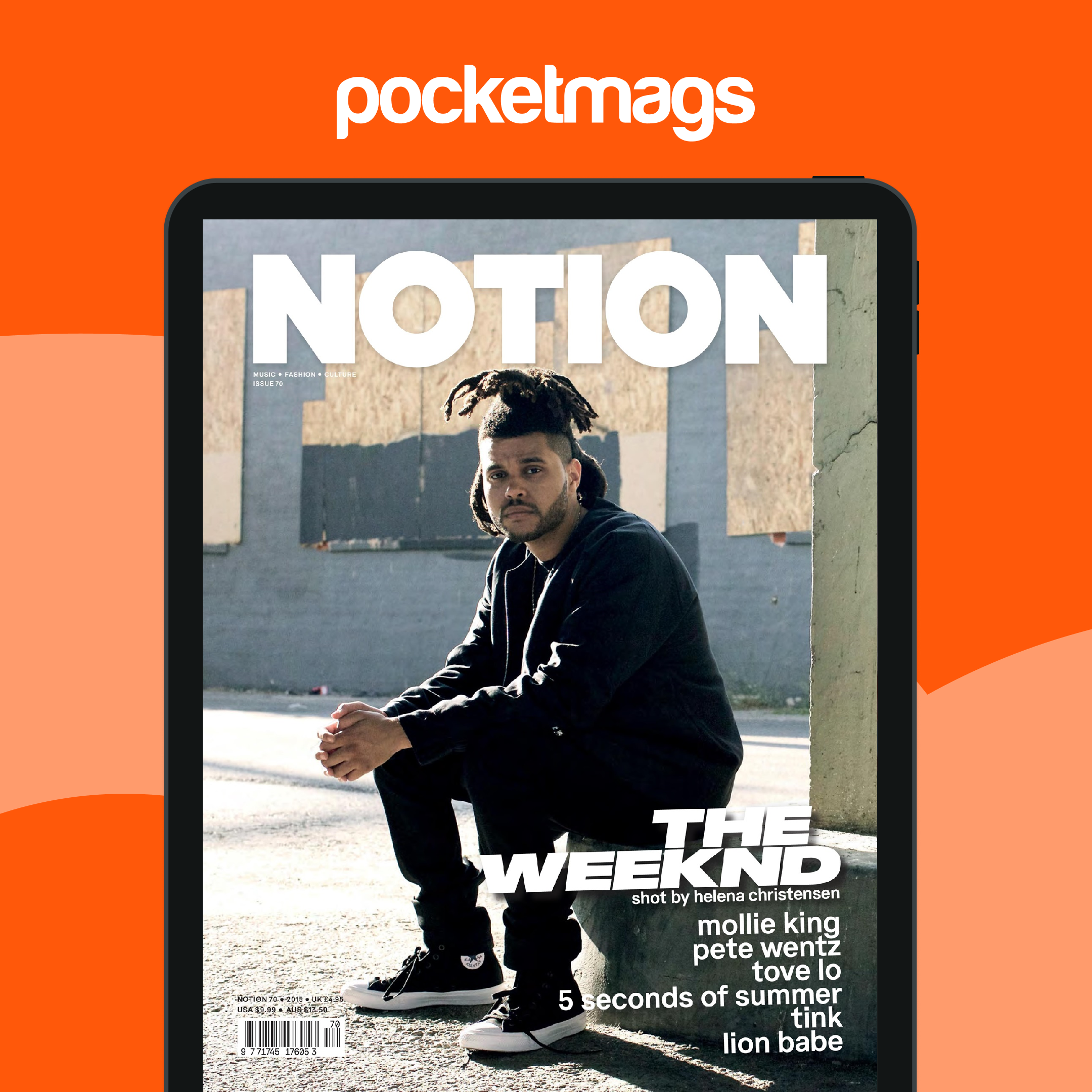 Notion Magazine - 70 - The Weeknd - Summer '15 Edición anterior
