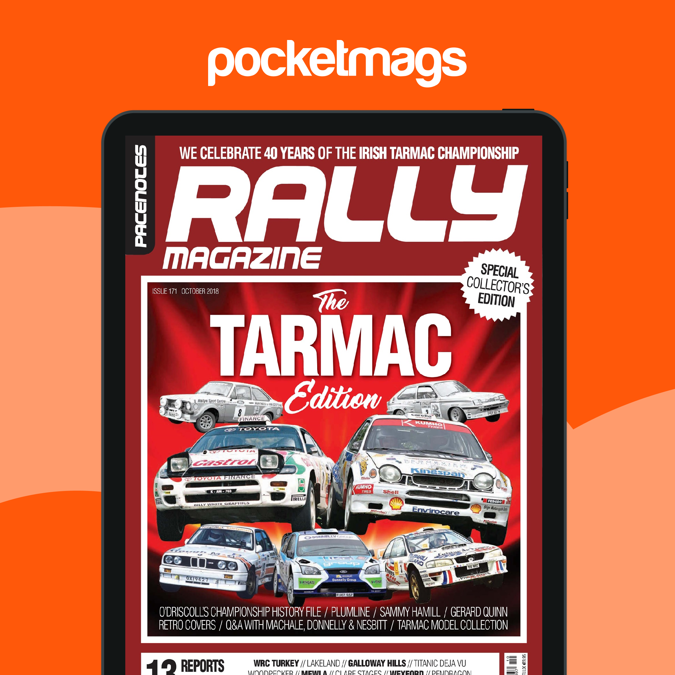 Pacenotes Rally magazine - Issue 171 - Oct 2018 Back Issue