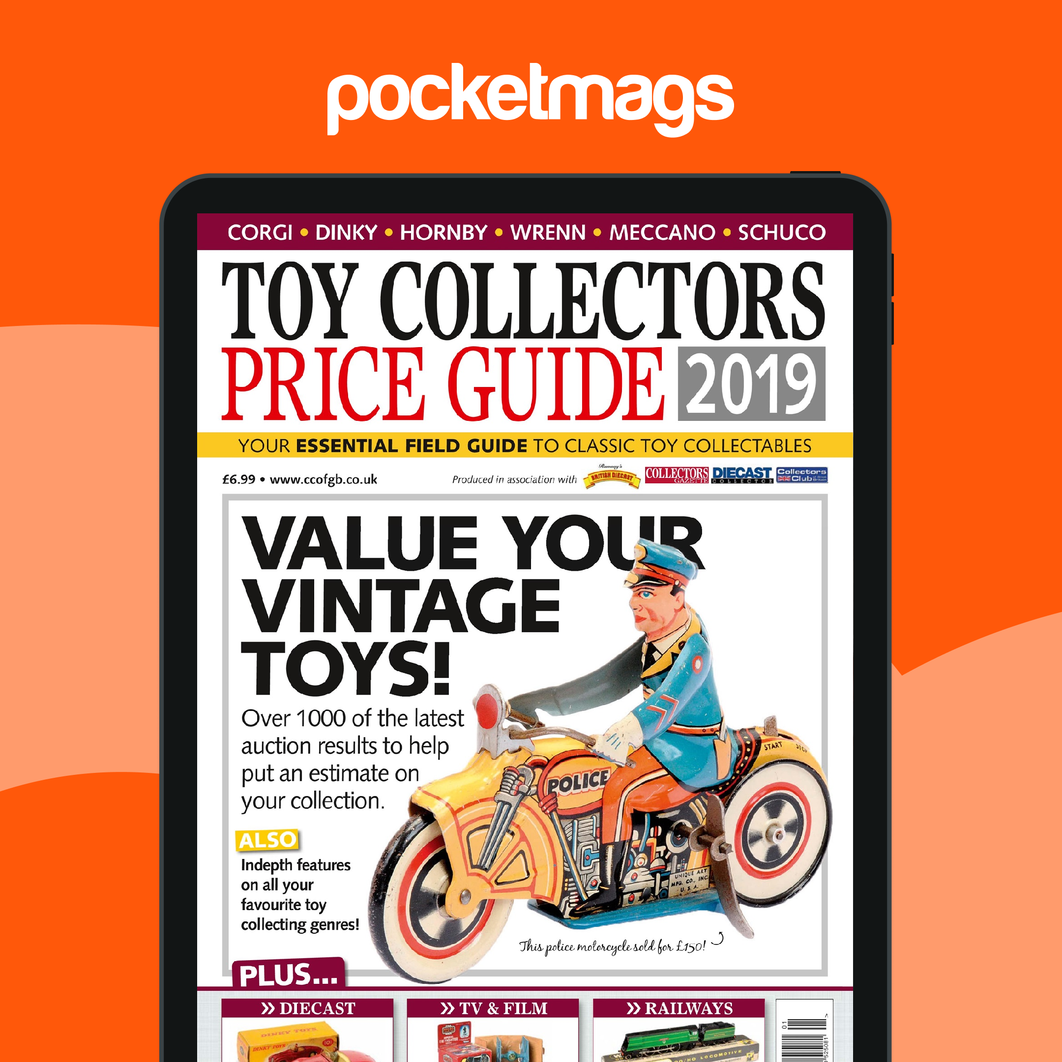 Toy Collectors Price Guide Magazine - Price Guide 2019 Back Issue