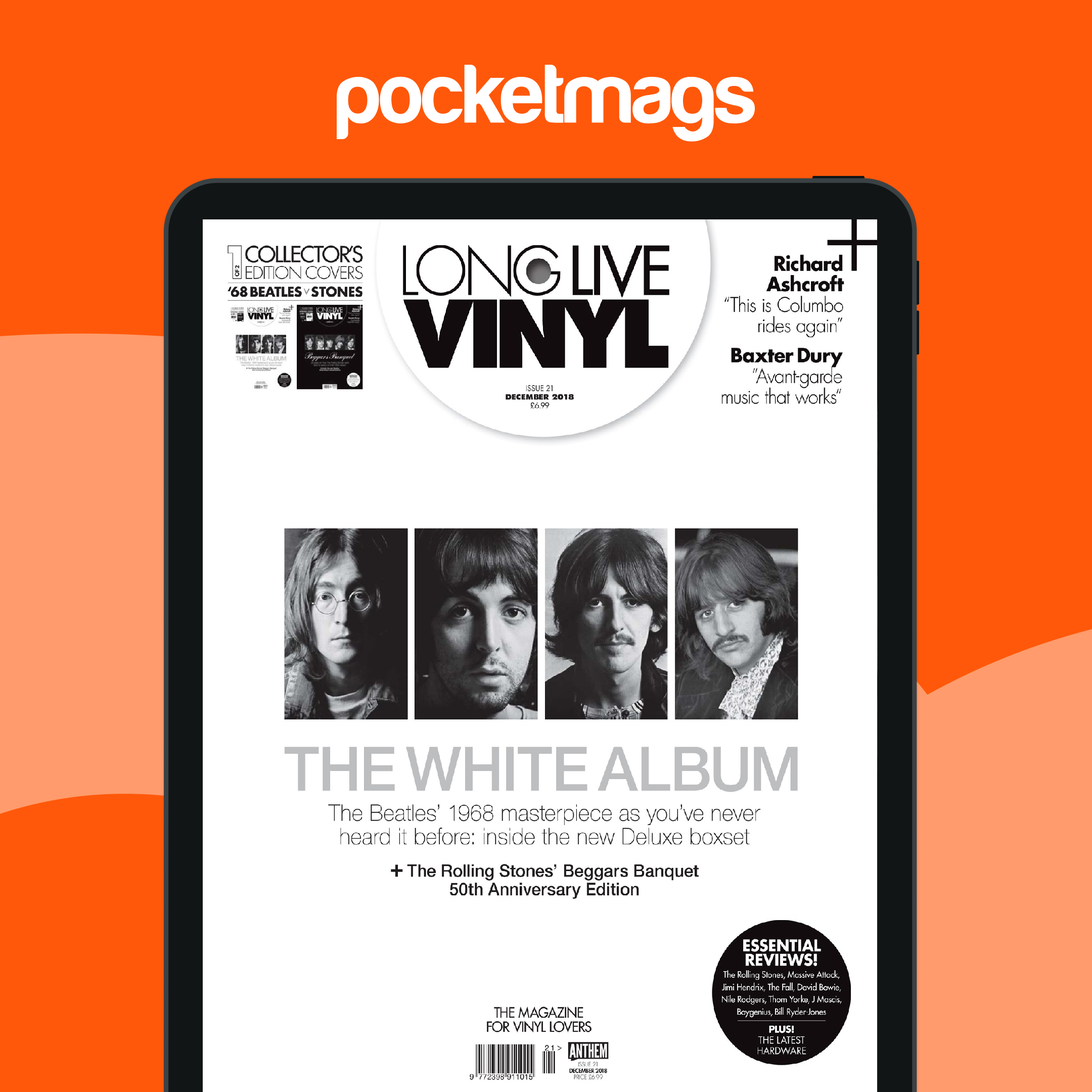 Long Live Vinyl Magazine - Dec 2018 Back Issue