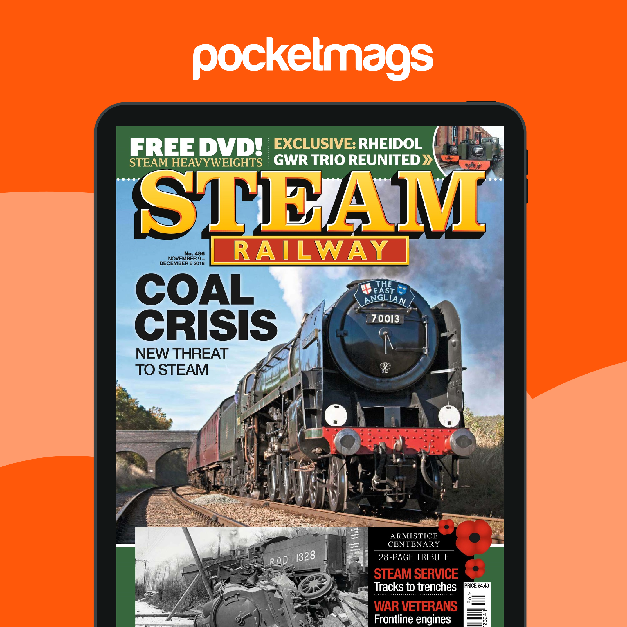 Steam Railway Magazine - Issue 486 Back Issue