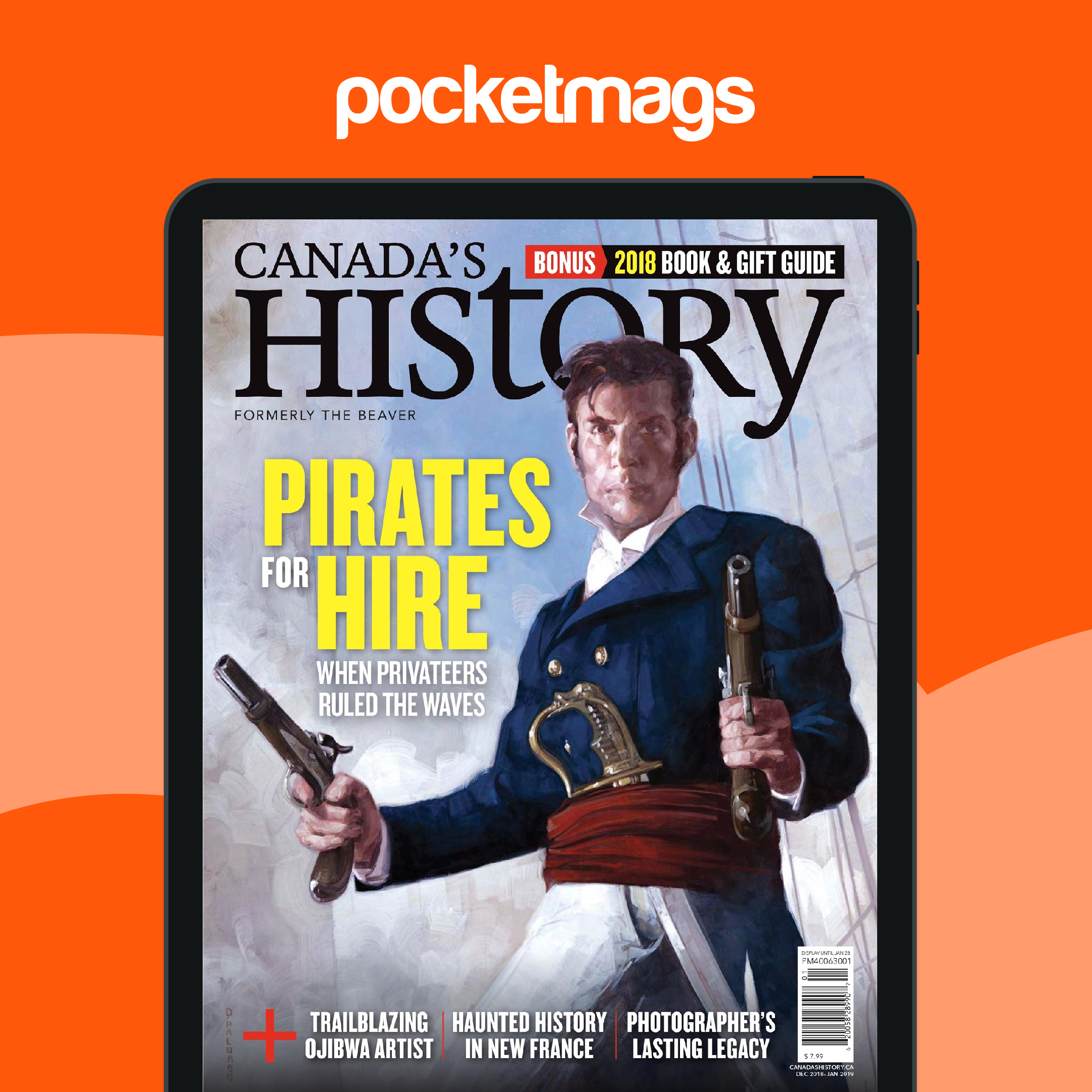 Canada's History Magazine - Dec18/Jan19 Back Issue