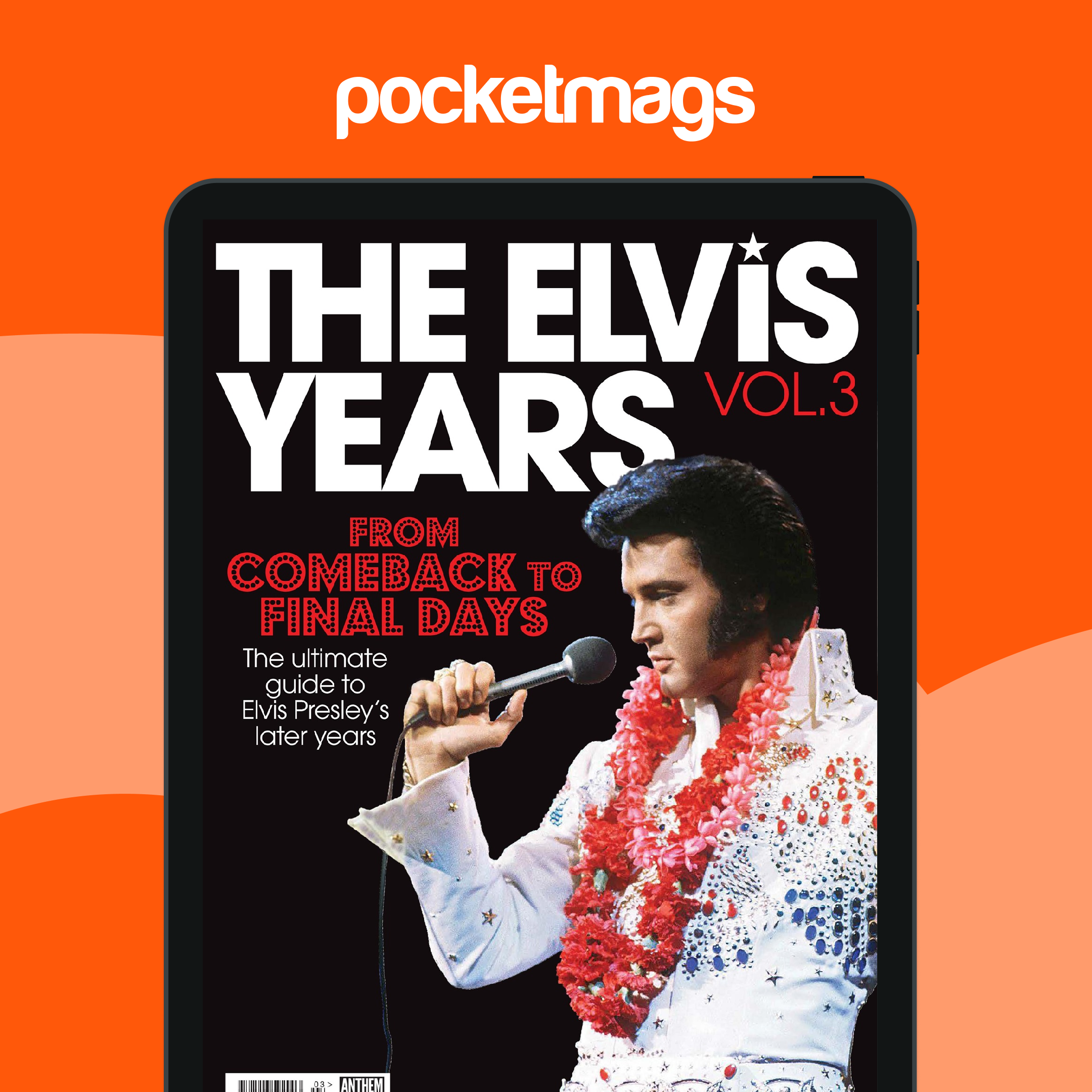 Vintage Rock Presents Magazine - The Elvis Years Vol 3 Édition spéciale