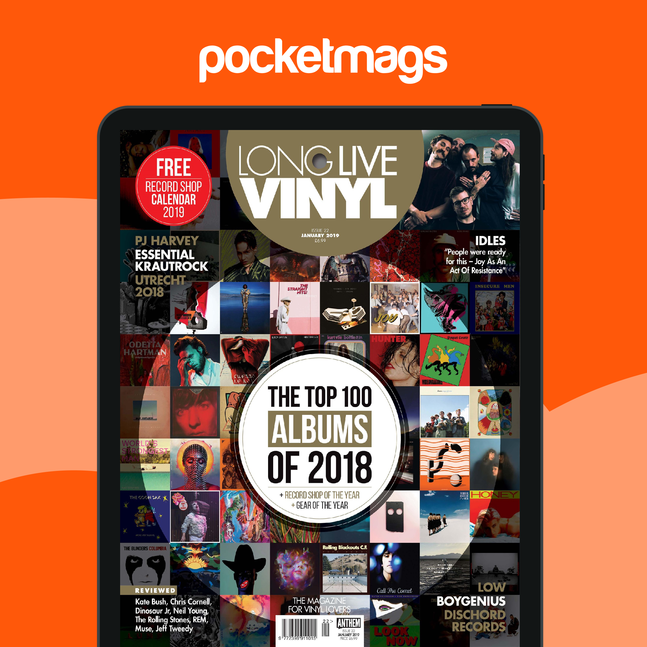 Long Live Vinyl Magazine - Jan 2019 Back Issue