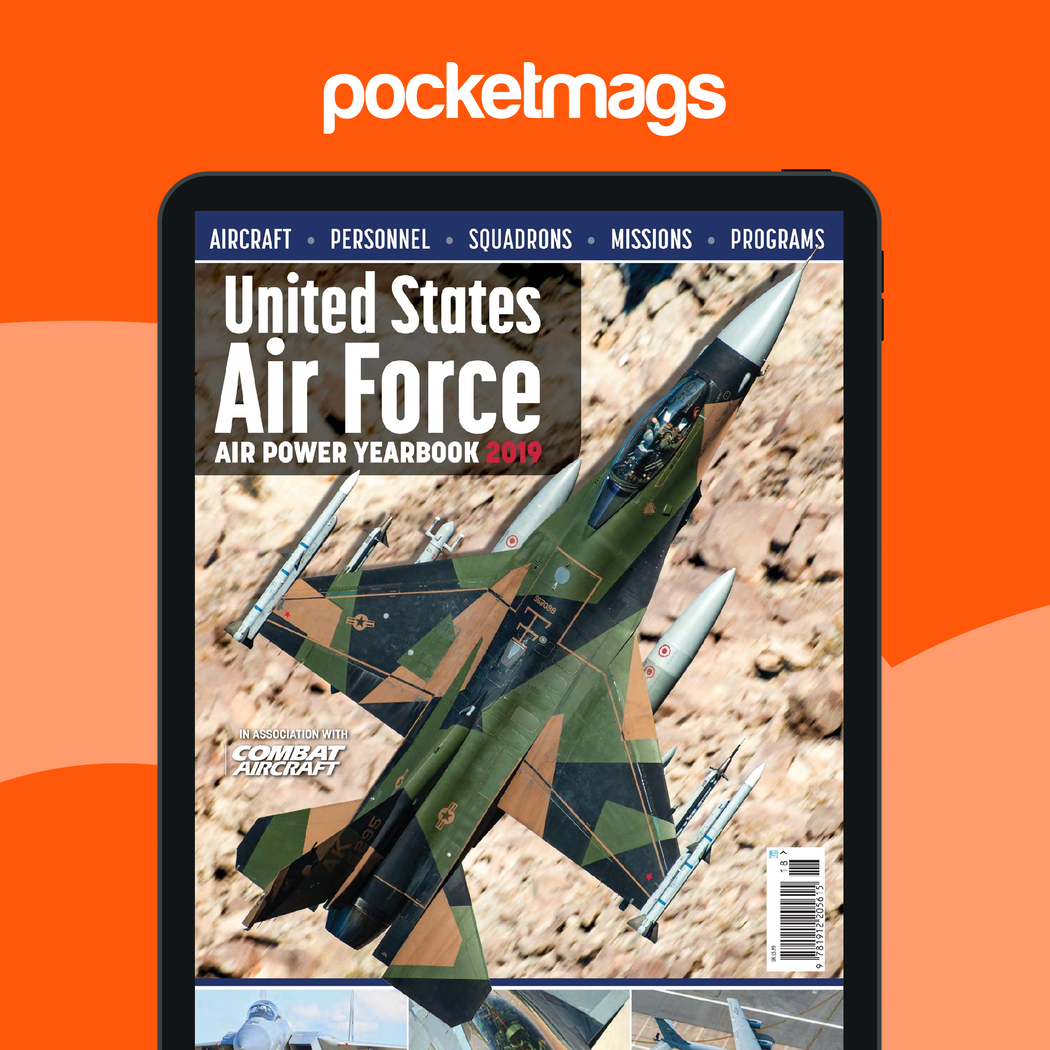Combat Aircraft Journal Magazine - USAF Yearbook 2019 Édition spéciale