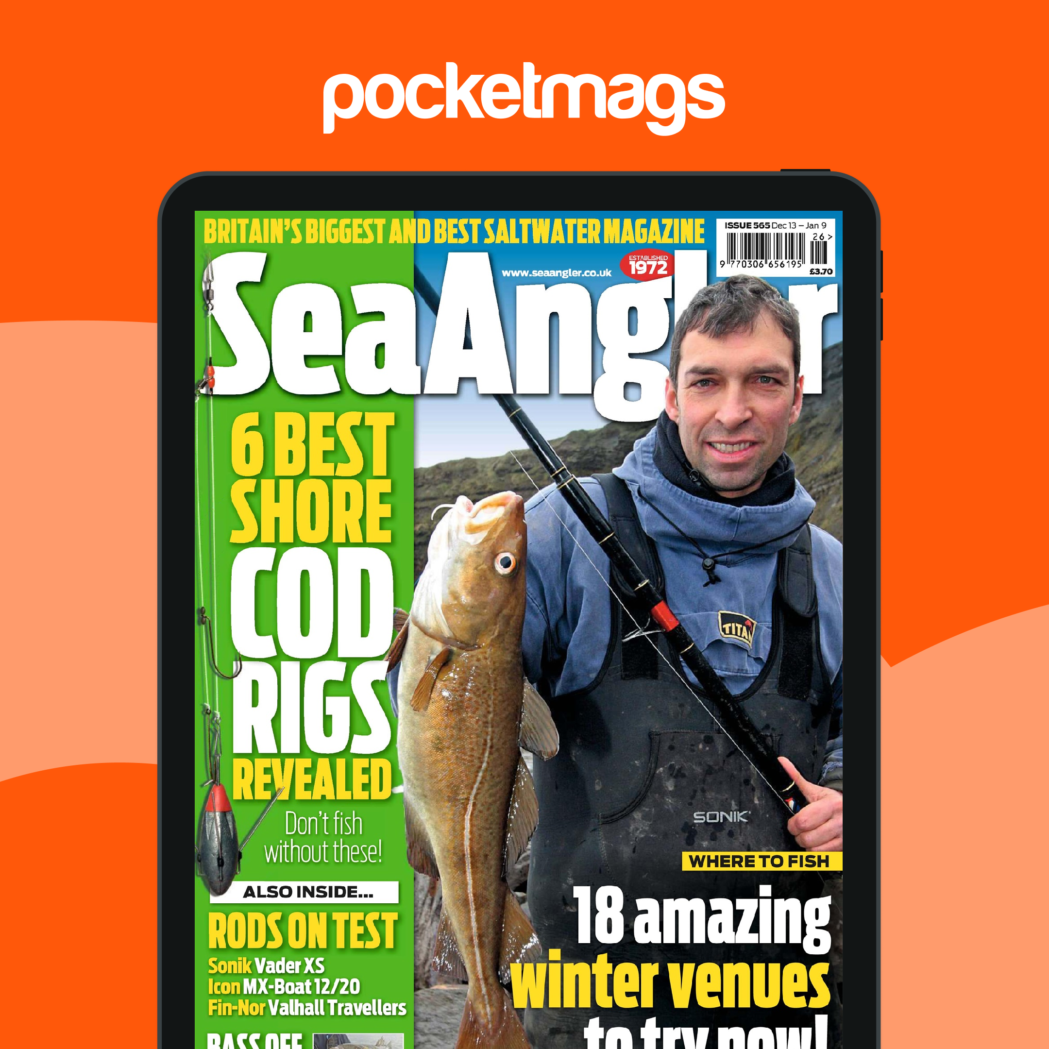 Sea Angler Magazine - Issue 565 Retour à l'édition précédente