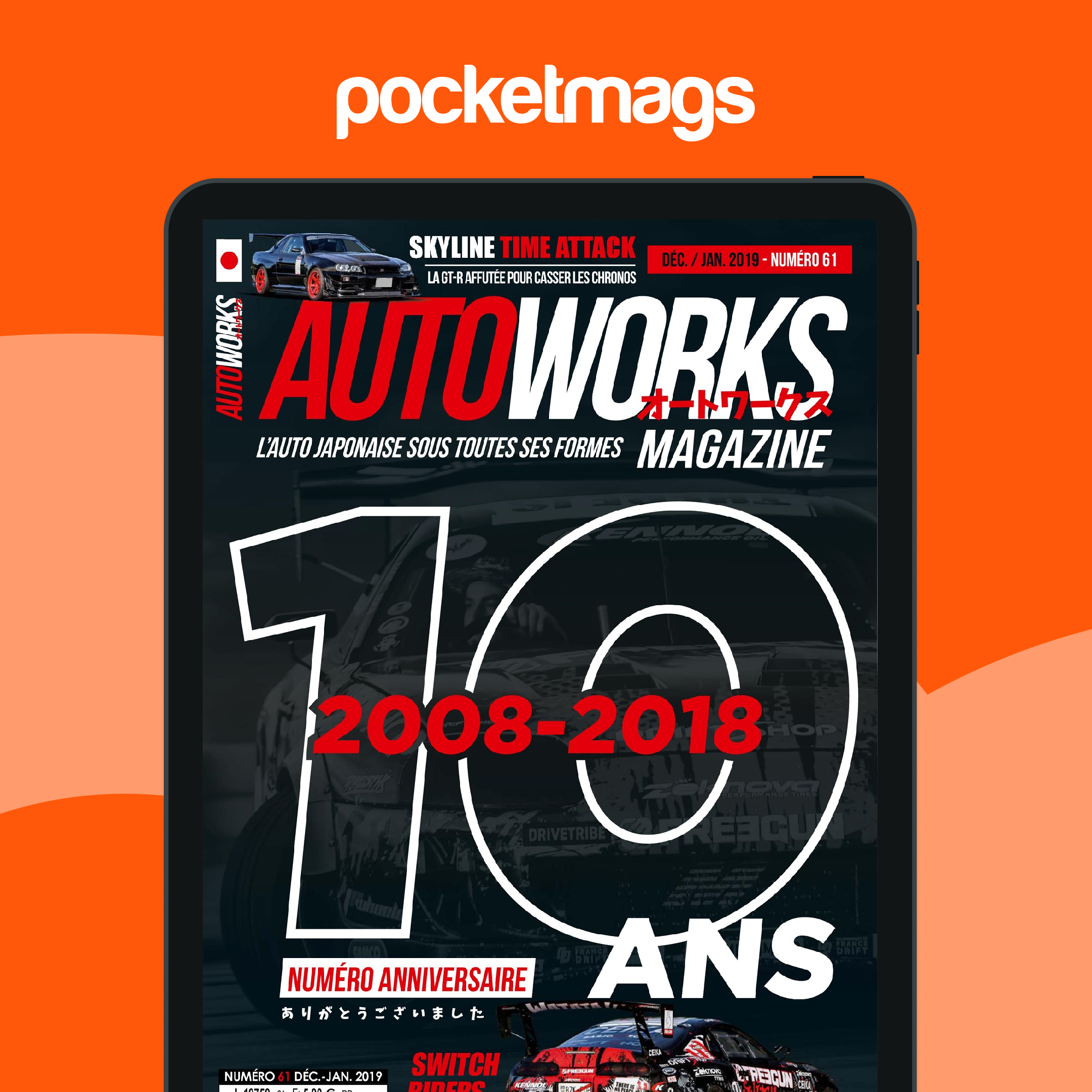 Autoworks Magazine Abonnements et 61 édition