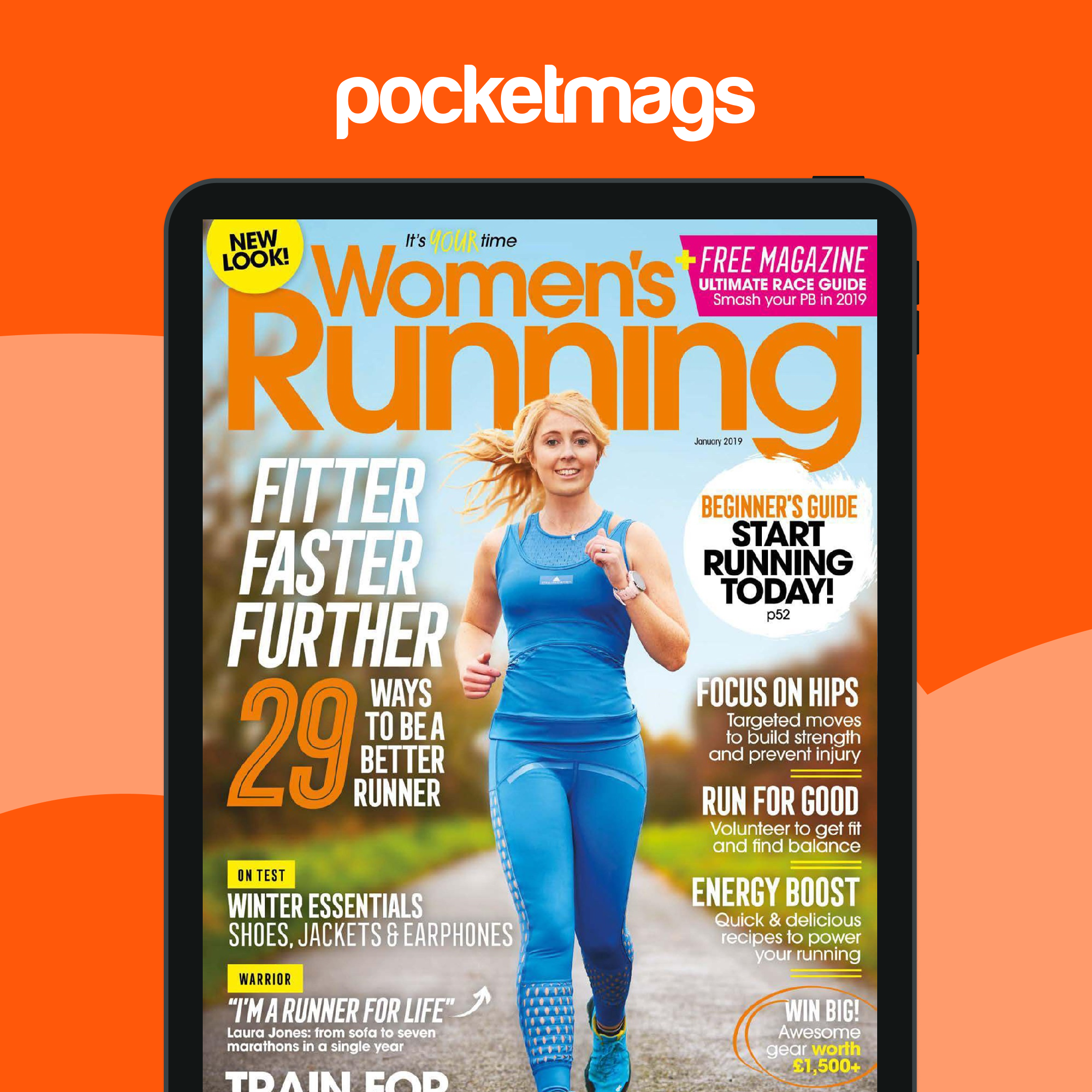 Women’s Running Magazine - Jan 2019 Back Issue