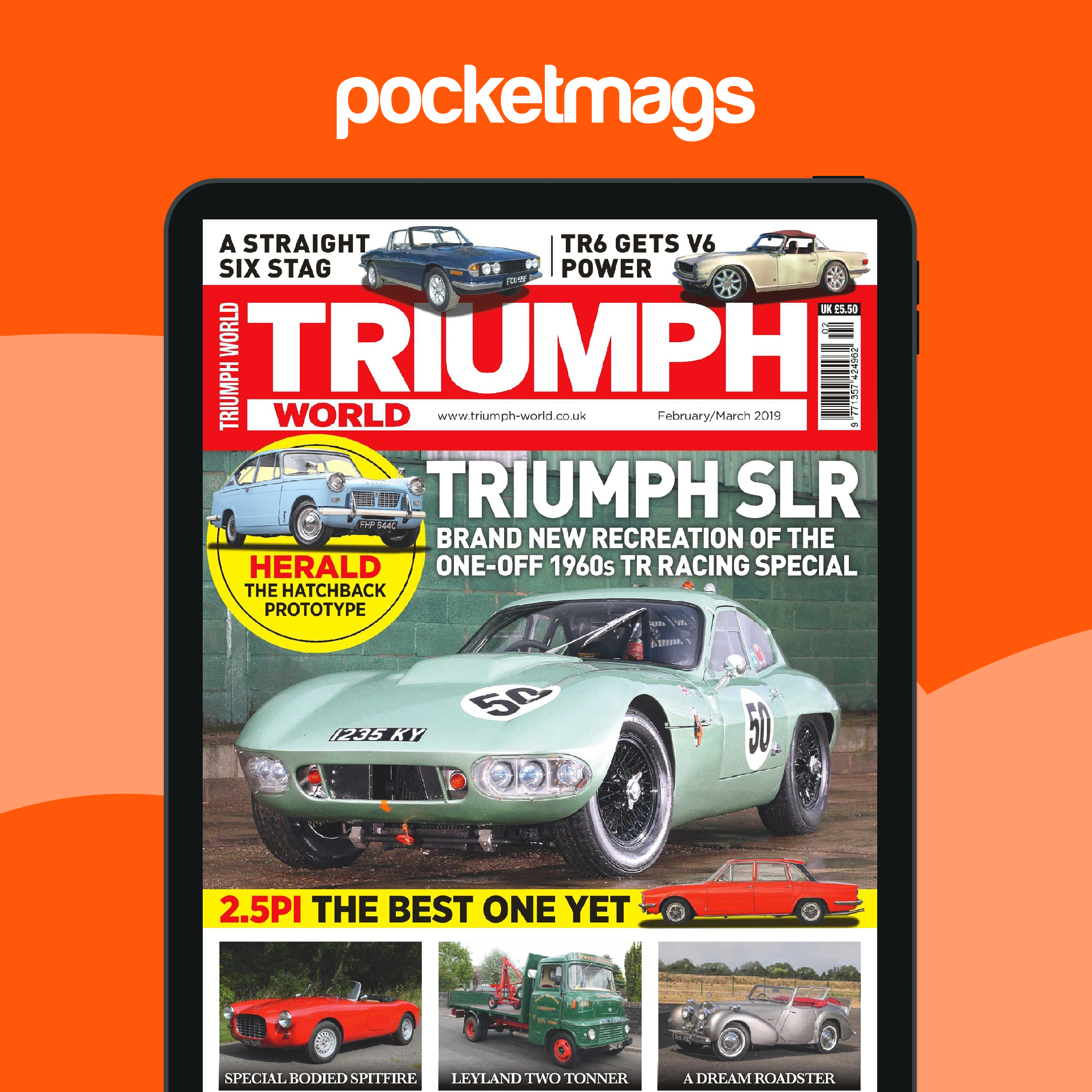 Triumph World Magazine - Feb-March-2019 Back Issue