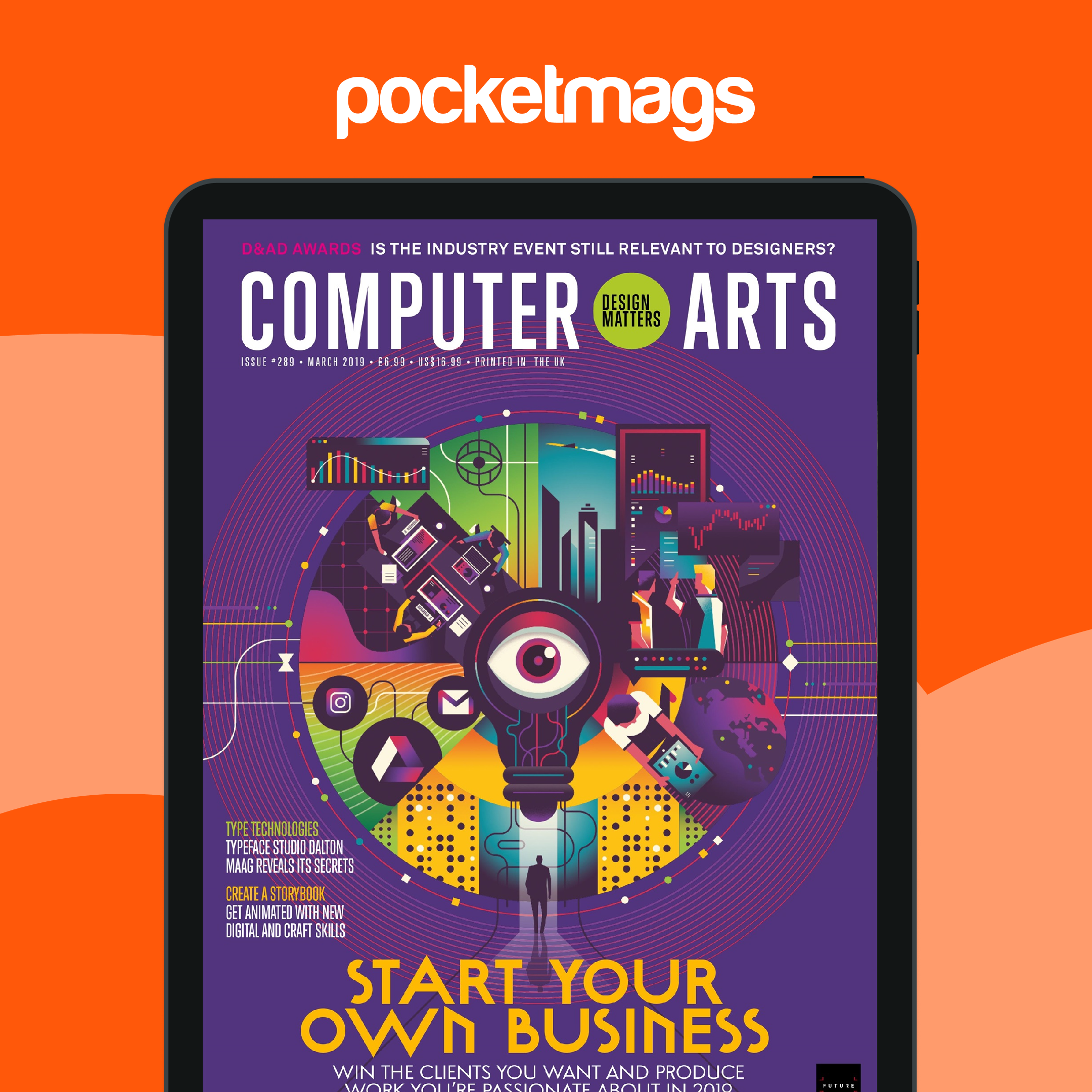 Computer Arts Magazine - March 2019 Back Issue