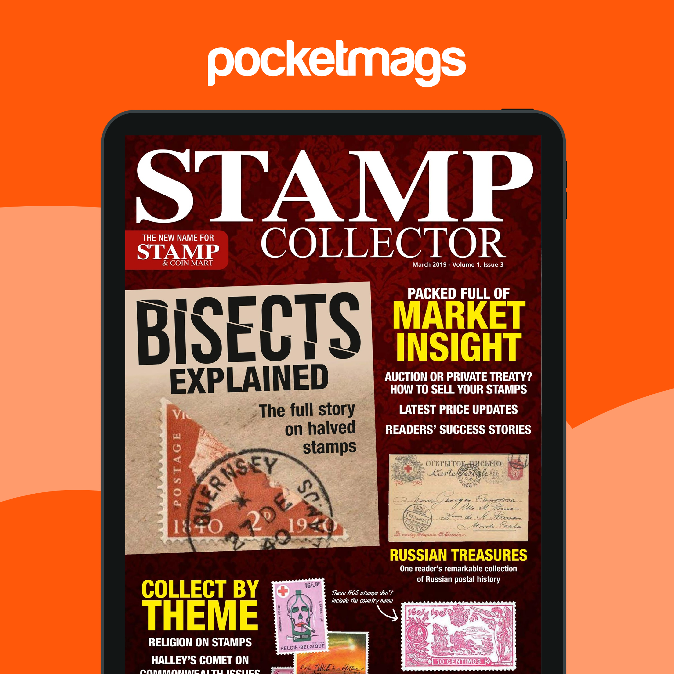 Stamp Collector Magazine - March 2019 Edição anterior