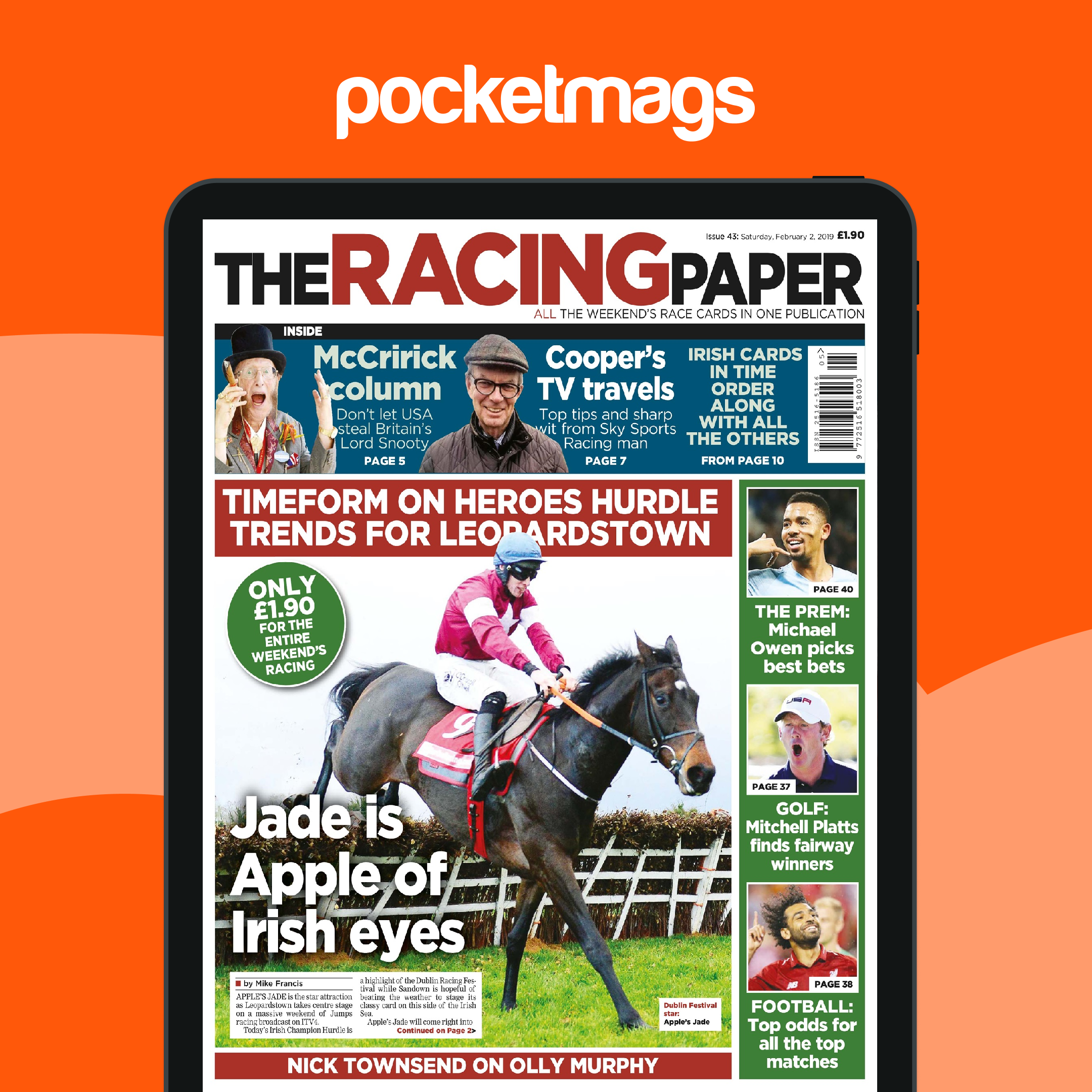 The Racing Paper Magazine - 02/02/2019 Zurück Ausgabe