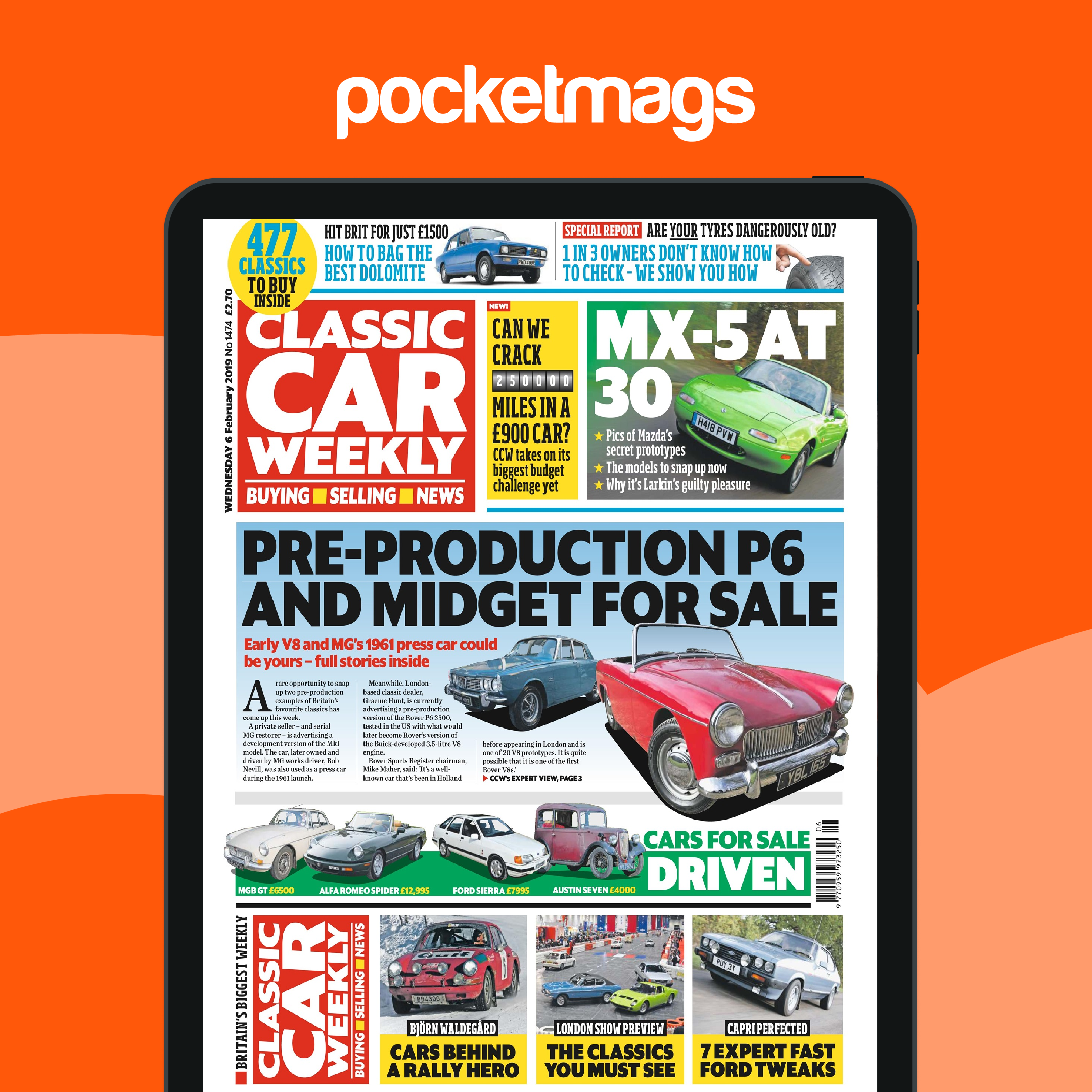Classic Car Weekly Magazine - 6th February 2019 Edición anterior