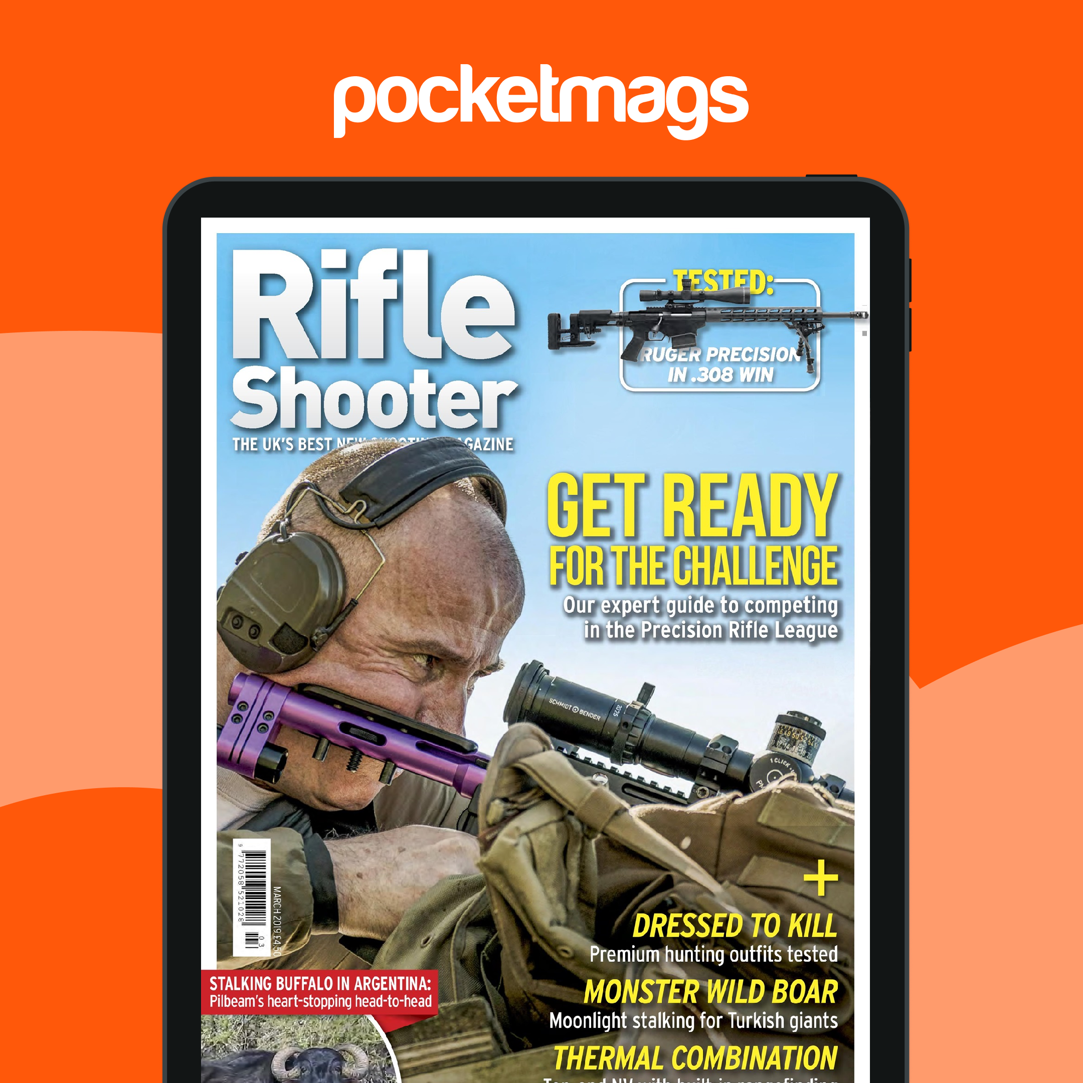 Rifle Shooter Magazine - March 2019 Edição anterior