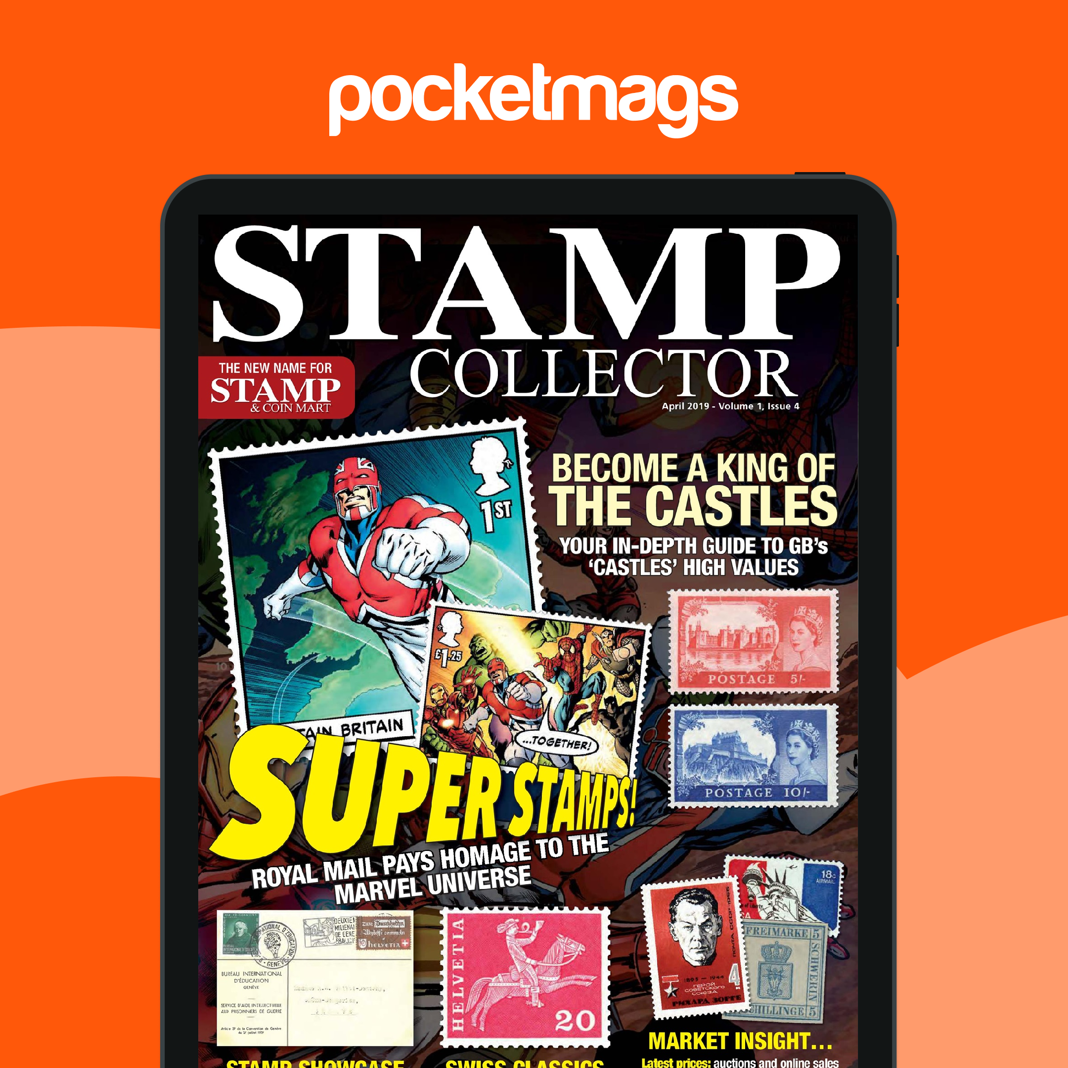 Stamp Collector Magazine - April 2019 Edição anterior
