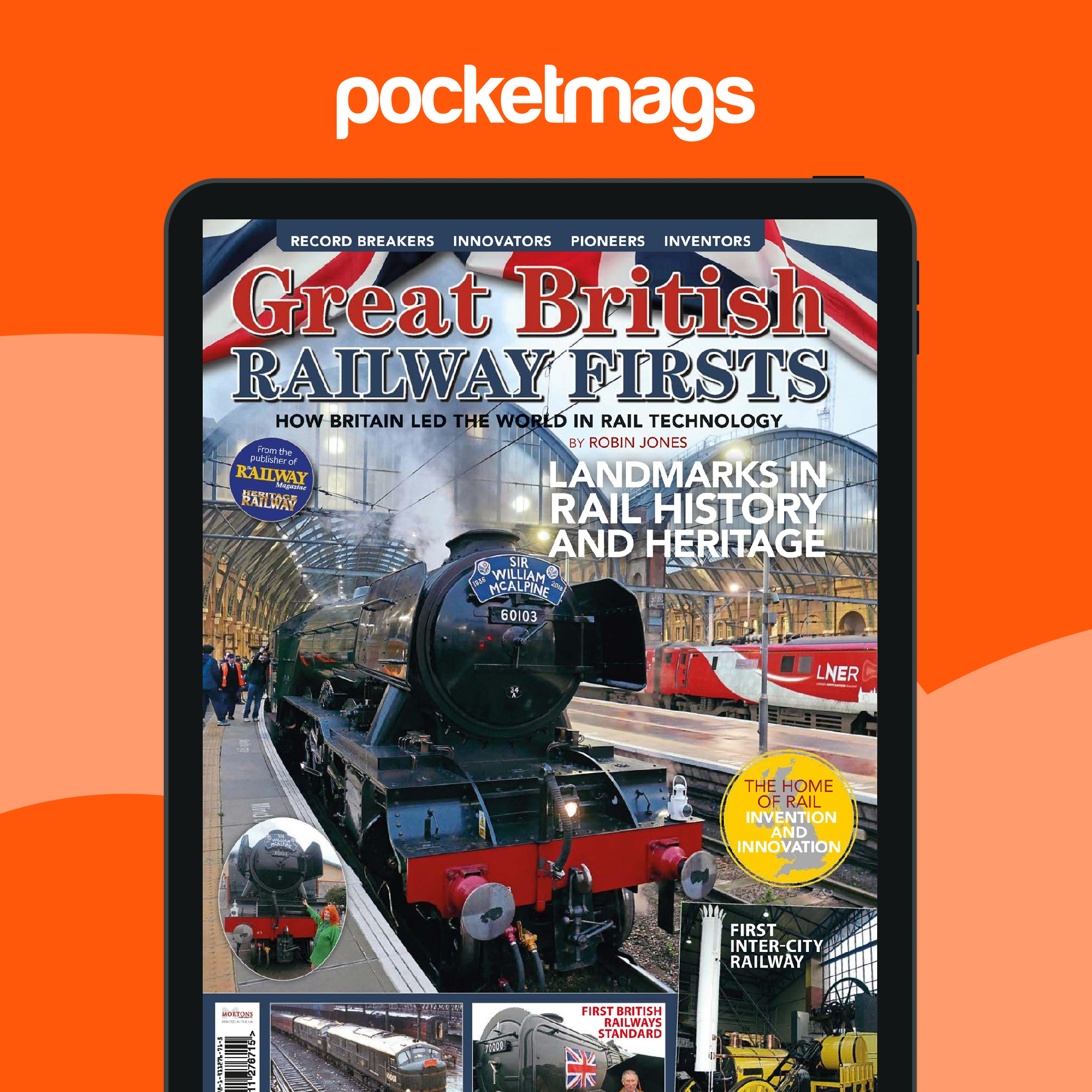 Mortons Books - Great British Railway Firsts Edição anterior