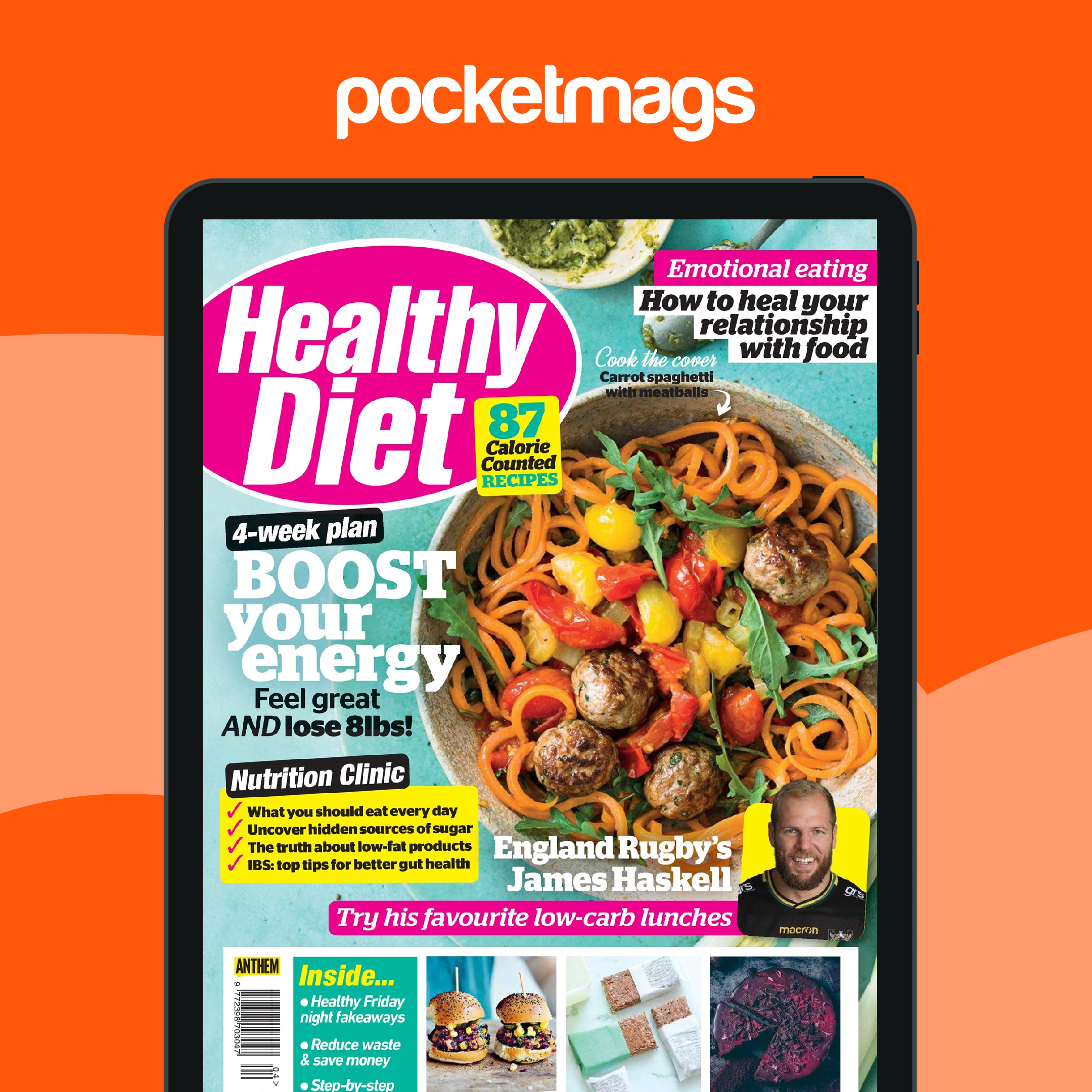 Healthy Diet Magazine - April 2019 - Energy Food issue Back Issue