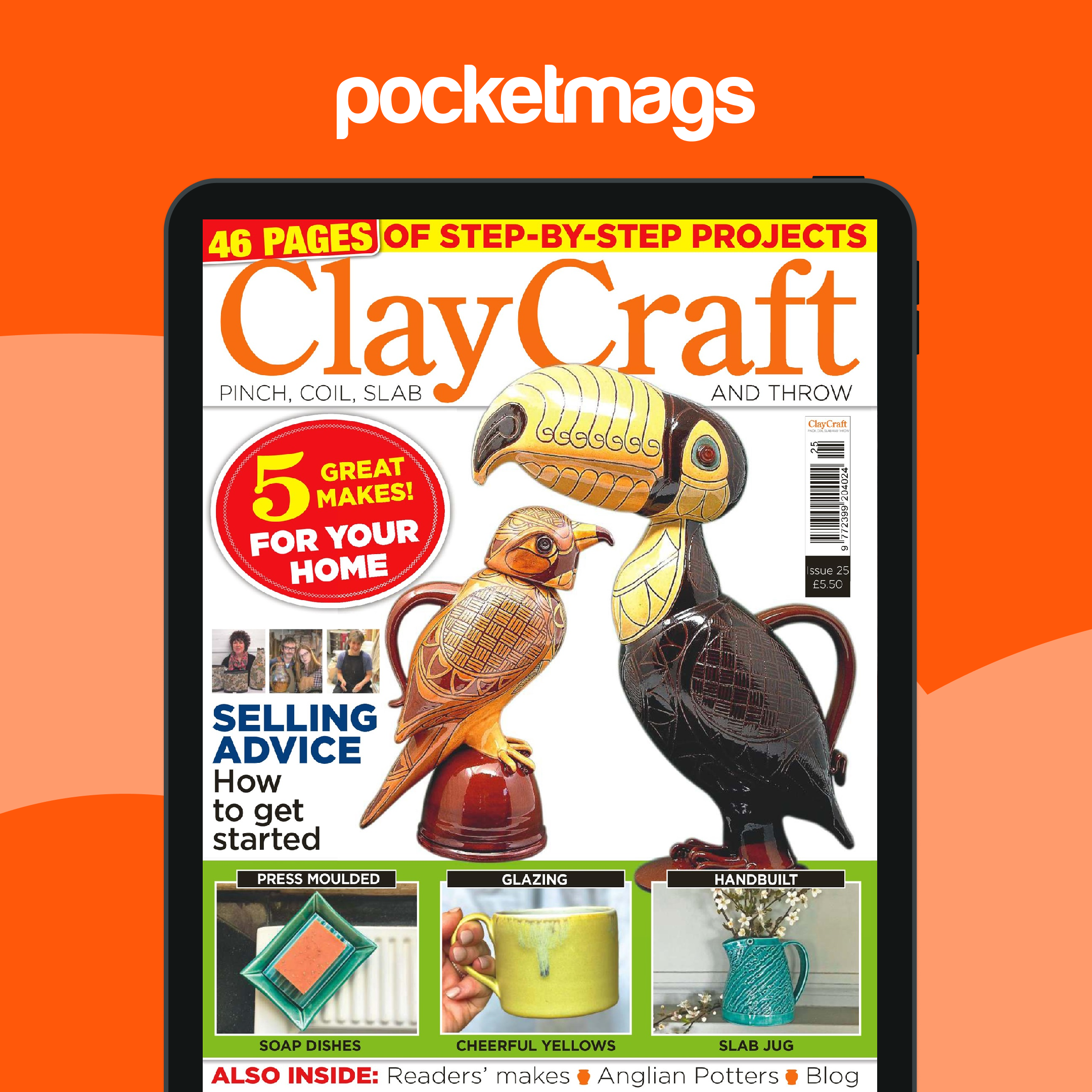 ClayCraft Magazine - Issue 25 Back Issue