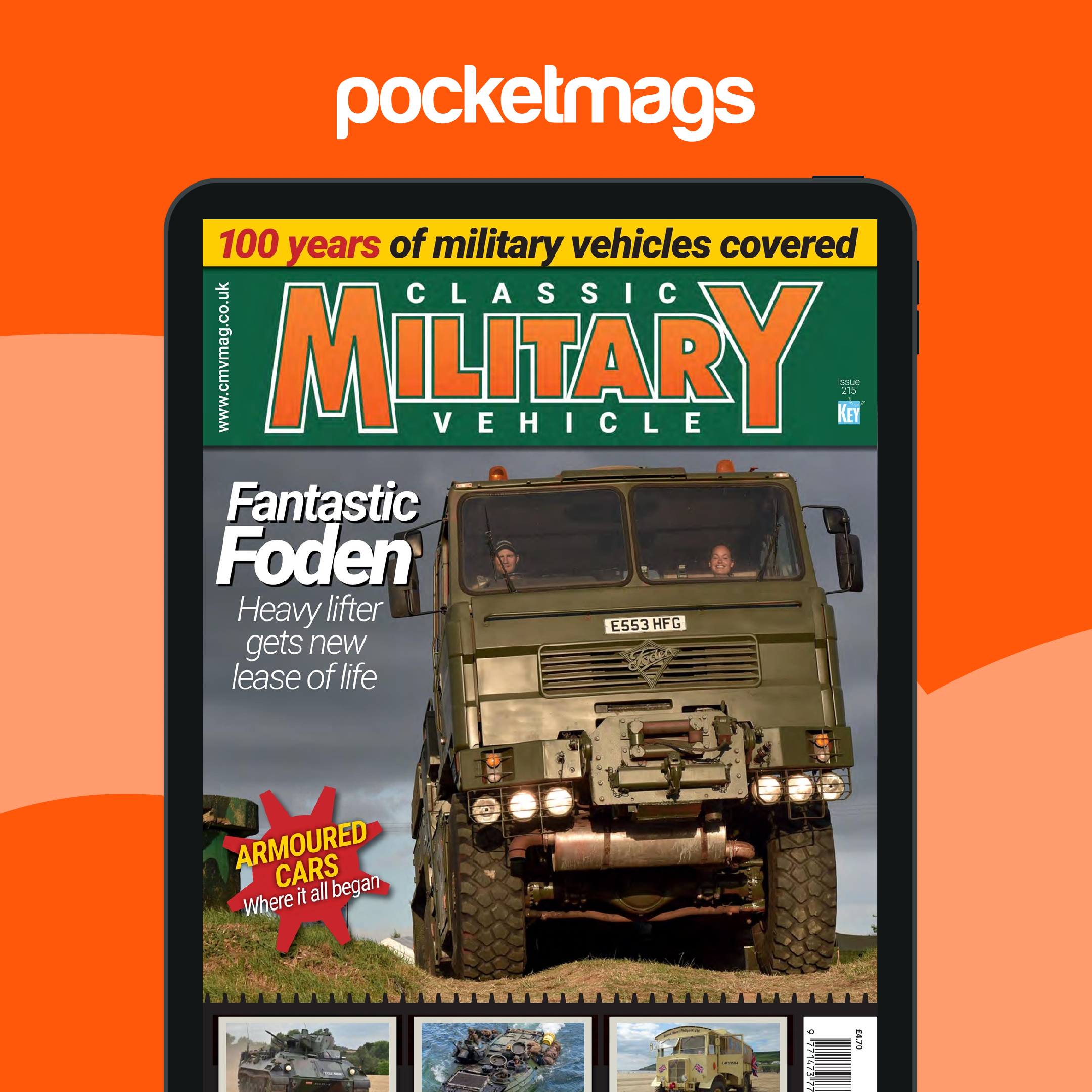 Classic Military Vehicle Magazine - April 2019 Back Issue