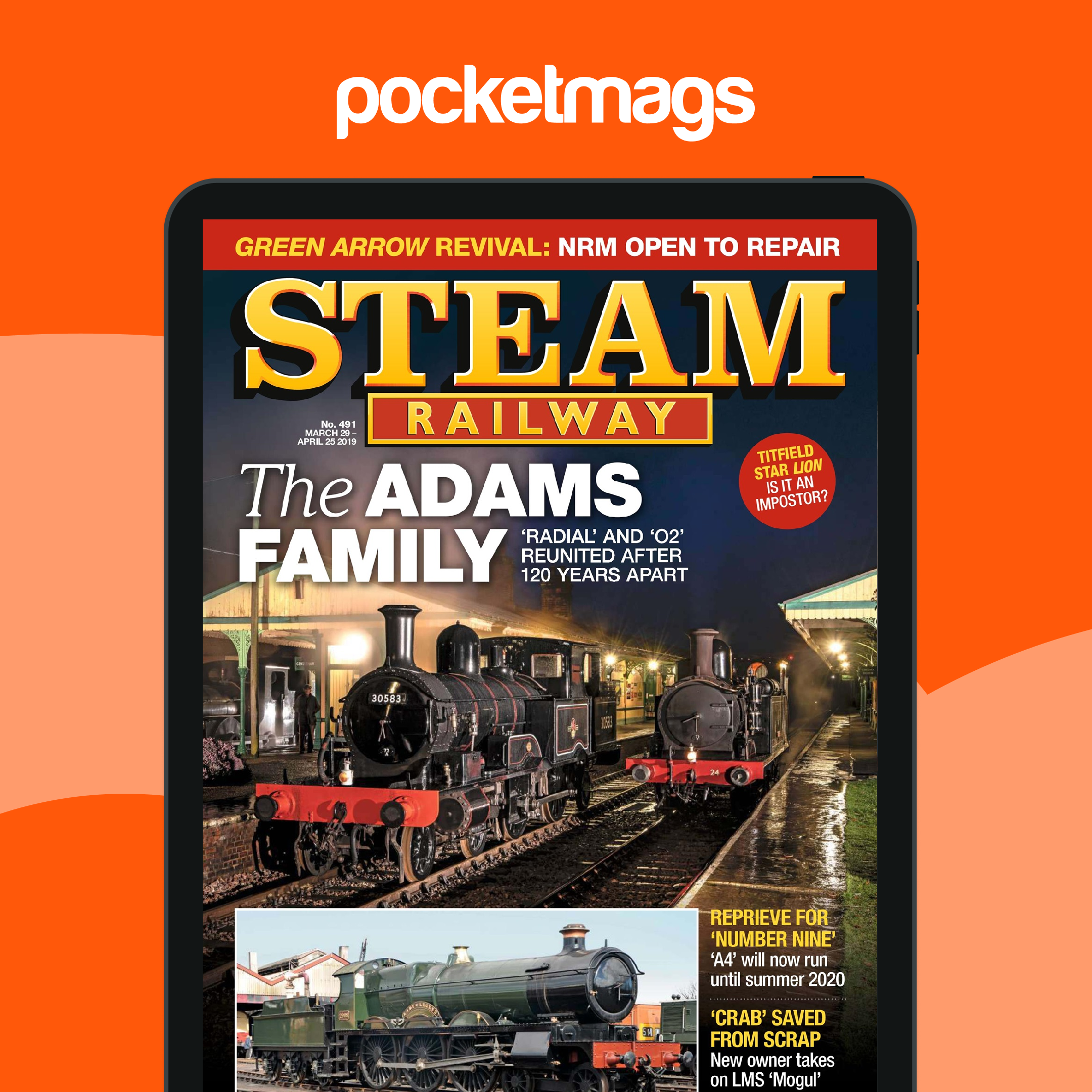 Steam Railway Magazine - Issue 491 Back Issue