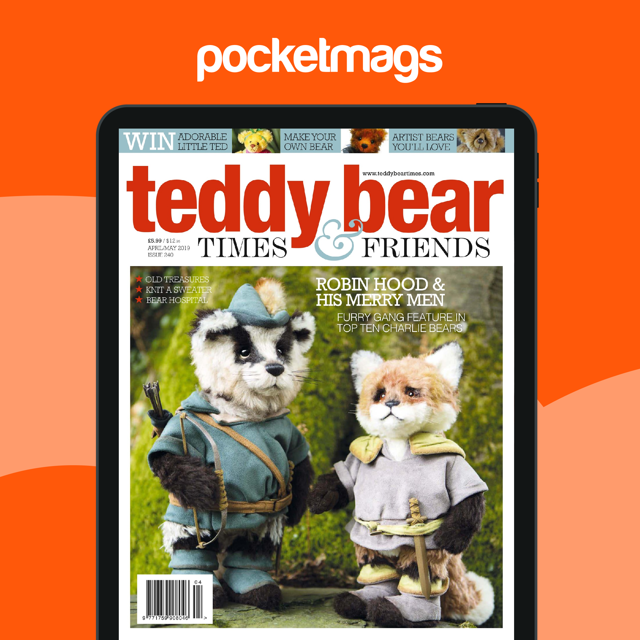 Teddy Bear Times Magazine - Issue 240 Edición anterior