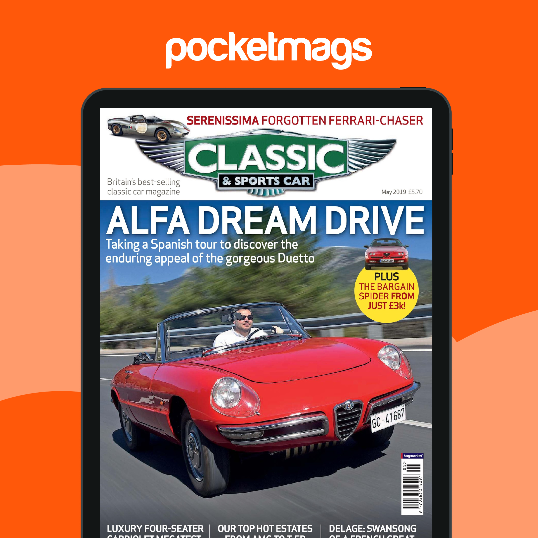 Classic & Sports Car Magazine - May 2019 Edición anterior
