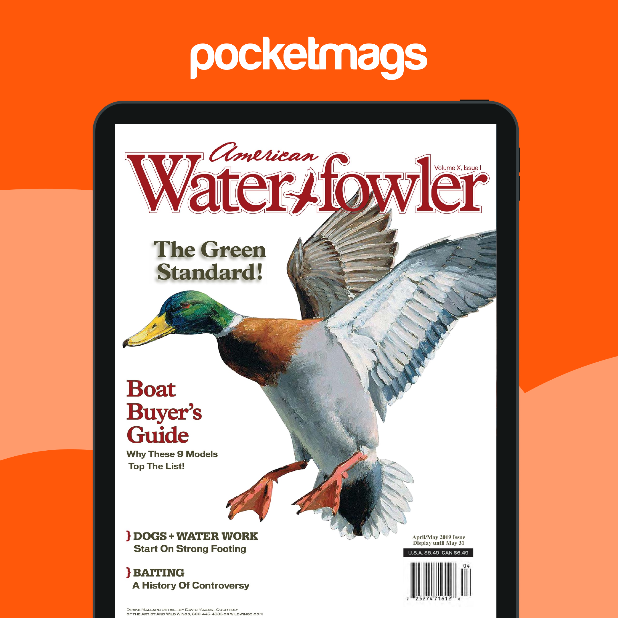 American Waterfowler Magazine - Volume X, Issue I Back Issue