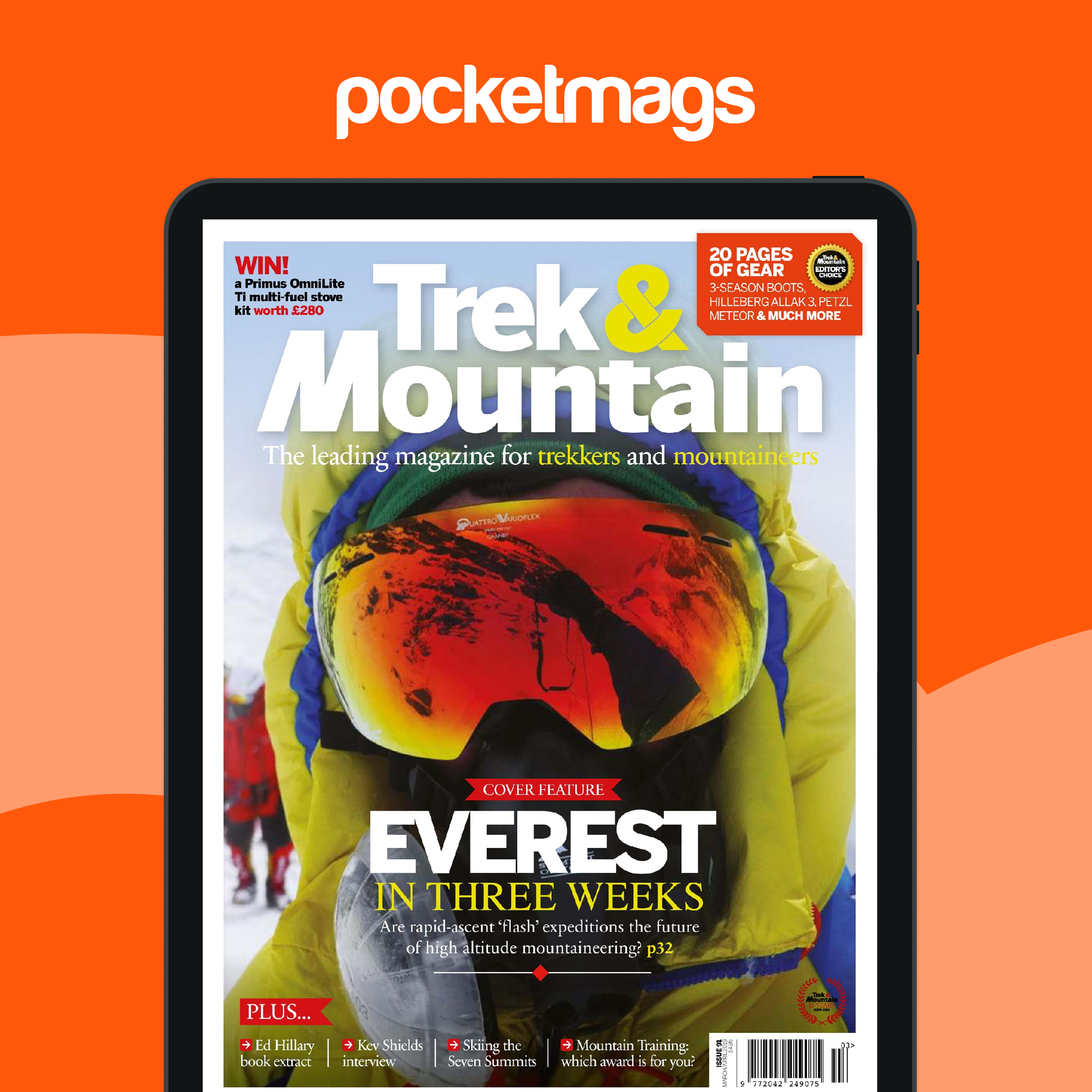 Trek & Mountain Magazine - Mar-Apr 19 Back Issue