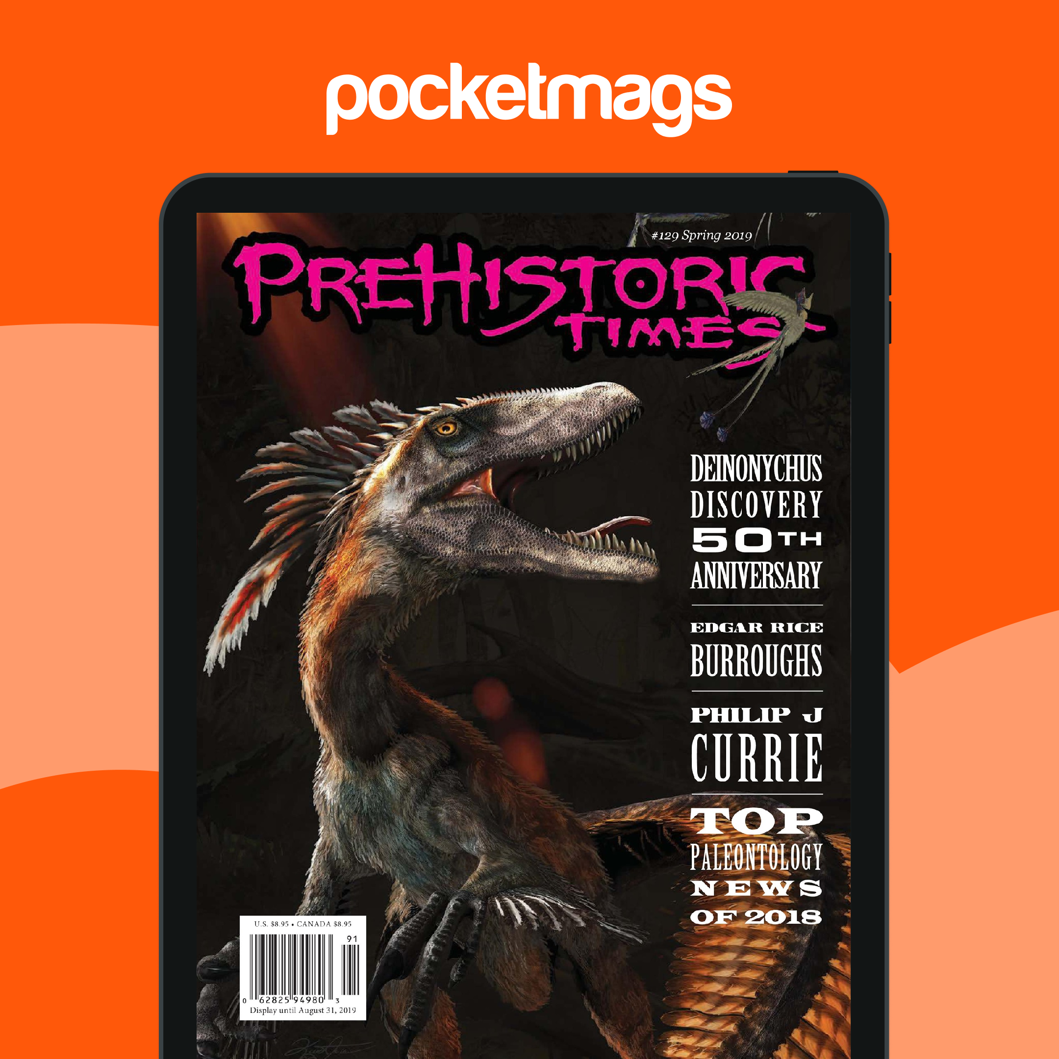 Prehistoric Times Magazine - Spring 2019 #129 Back Issue