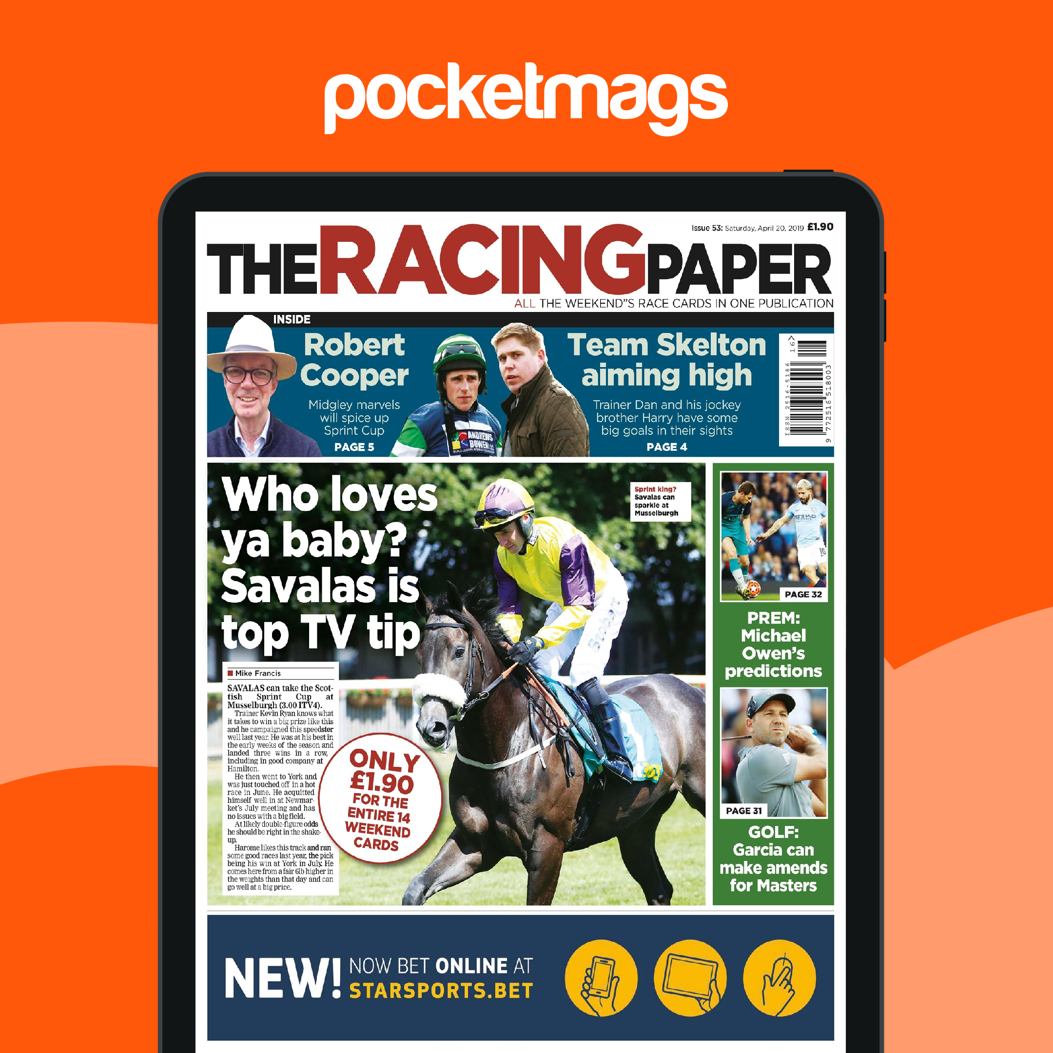 The Racing Paper Magazine - 20th April 2019 Edición anterior