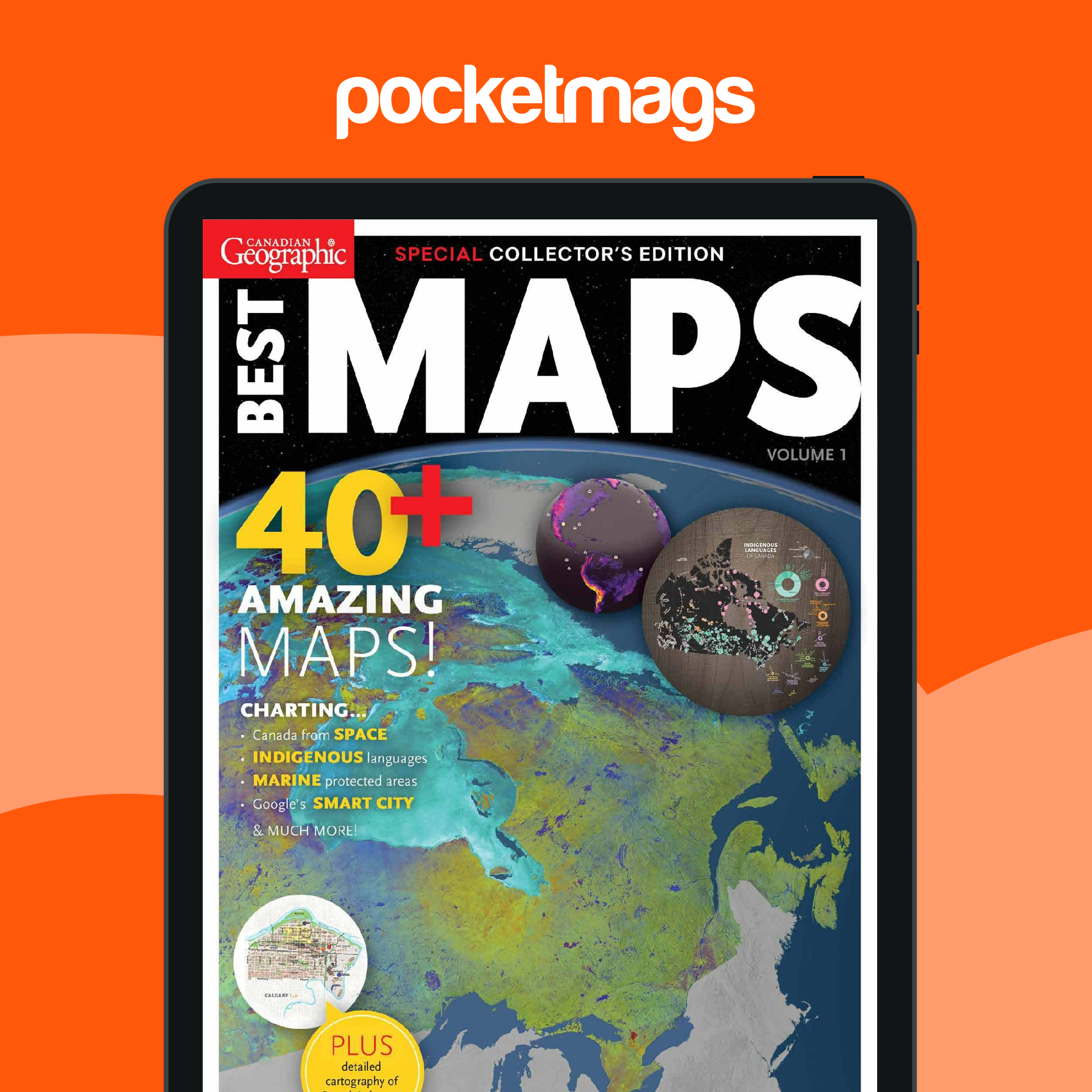 Canadian Geographic Magazine - Best Maps Special Issue