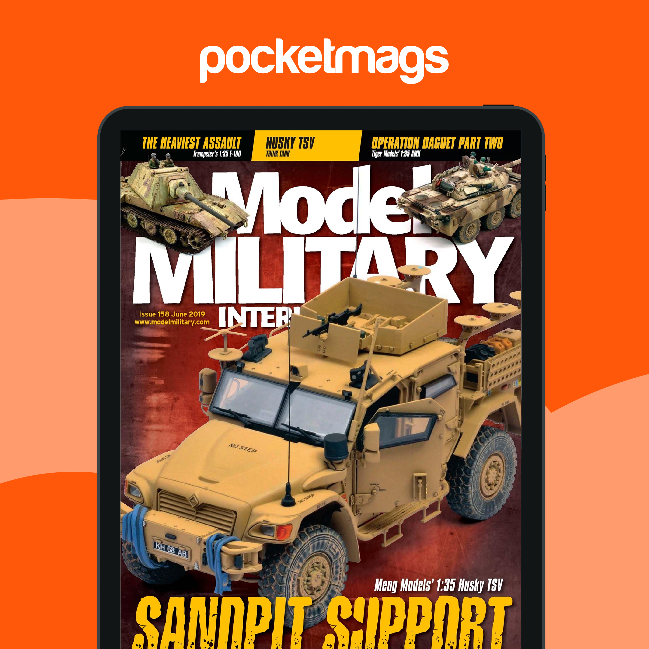 Military Modelling International Magazine - 158 June 19 Back Issue