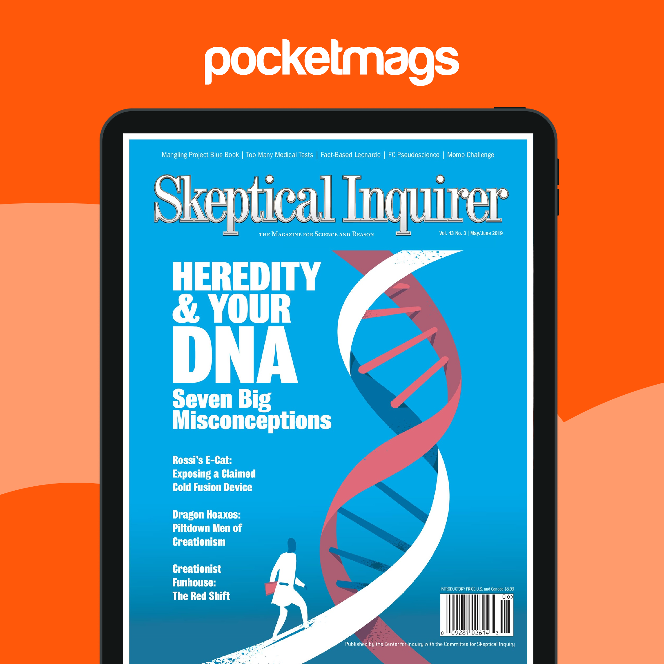 Skeptical Inquirer Magazine - May June 2019 Back Issue