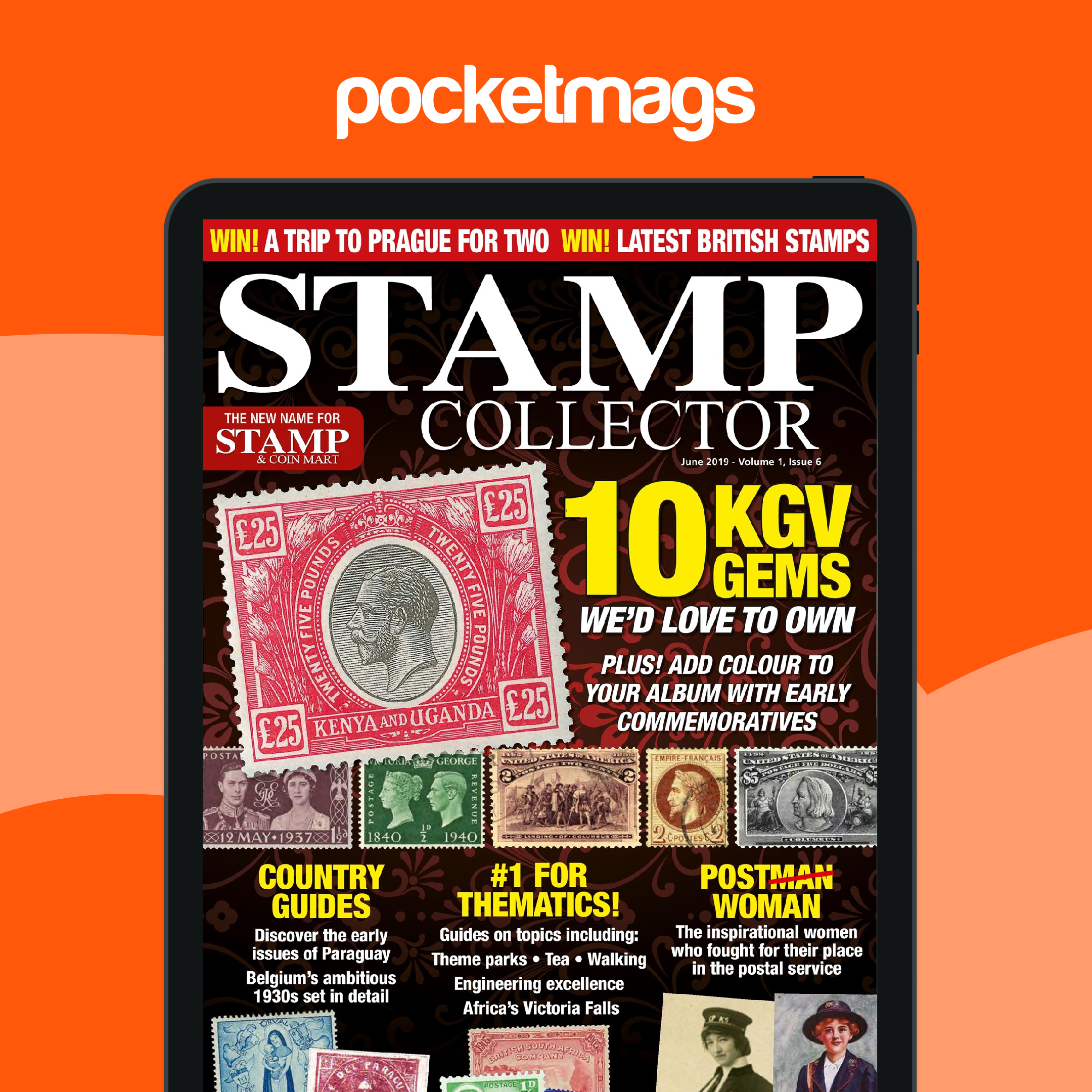 Stamp Collector Magazine - June 2019 Edición anterior